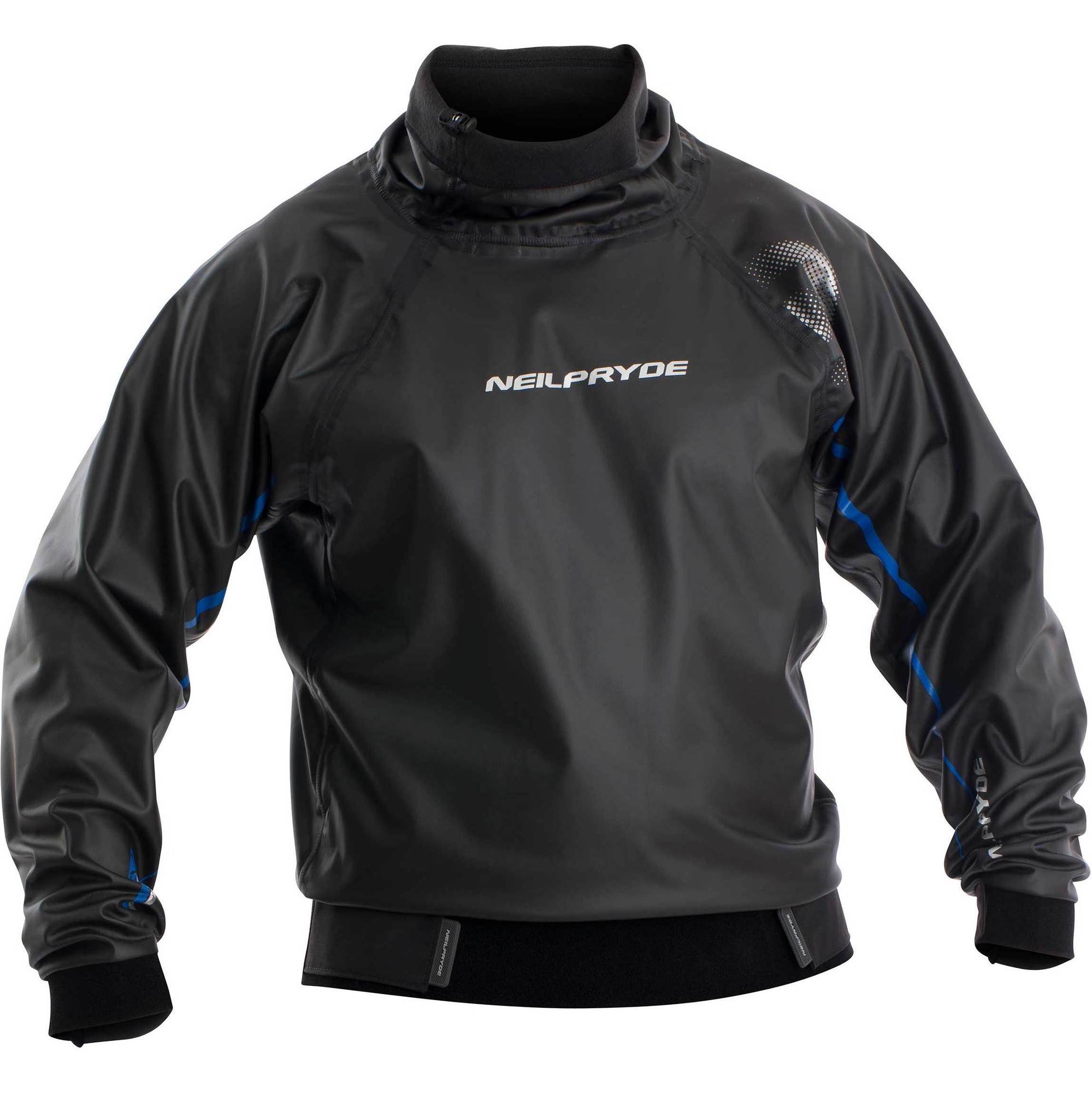 Neil Pryde Mens Elite Aquashield Sailing Top 630152 - Black / Blue ...