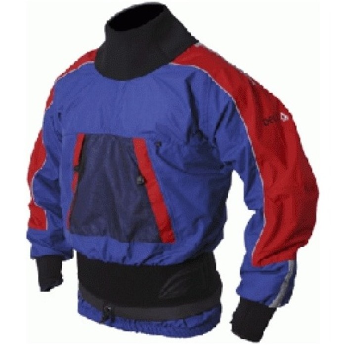 Nookie Delta Pro Semi Dry Cag Blue/Red - Canoe & Kayak - Cags & Jackets ...