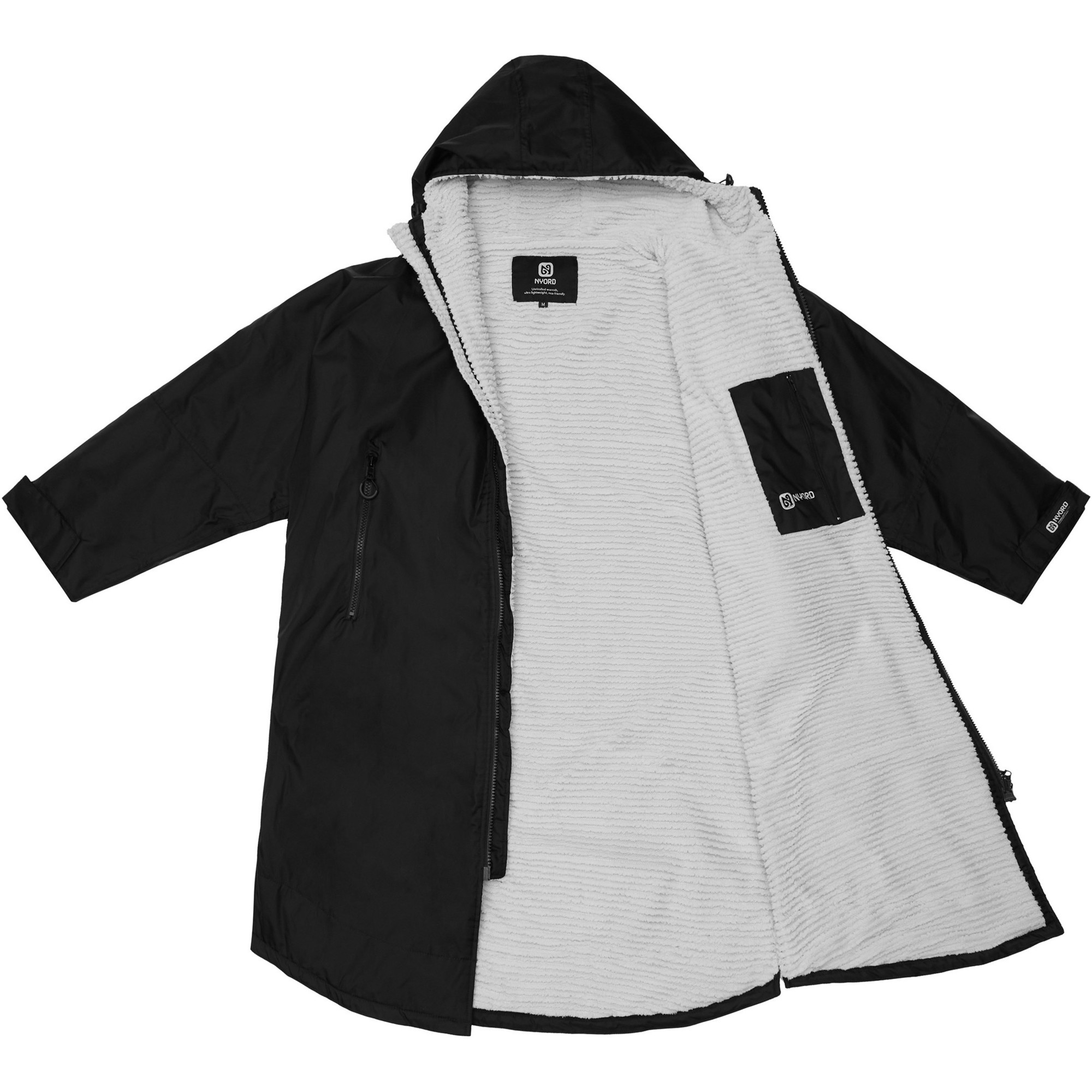 2025 Nyord Primaloft Outdoor Changing Robe ACC0005 - Black / Grey ...