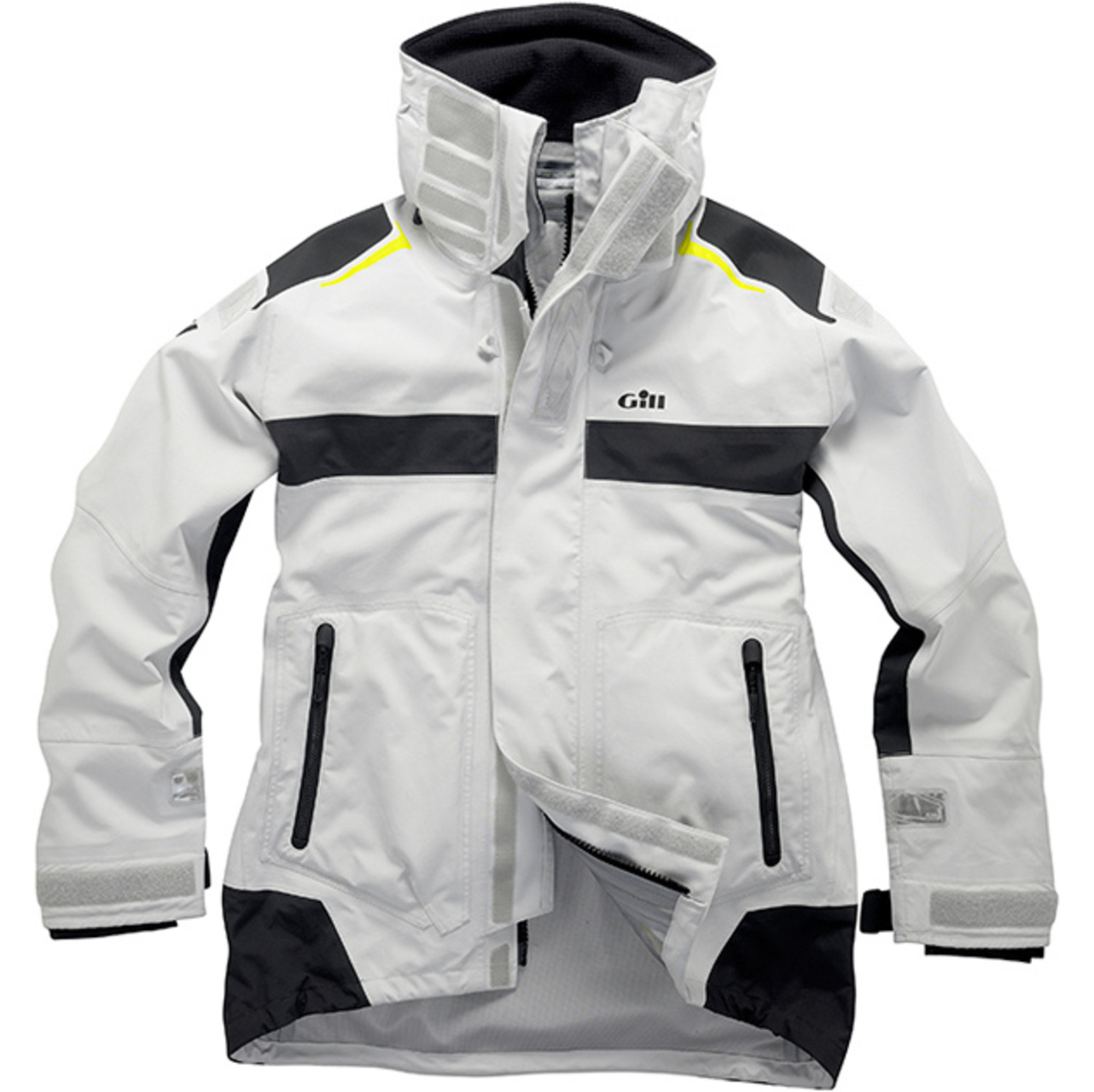 Gill OC Racer Jacket OC11J in Silver - Sailing - Sailing - Yacht ...