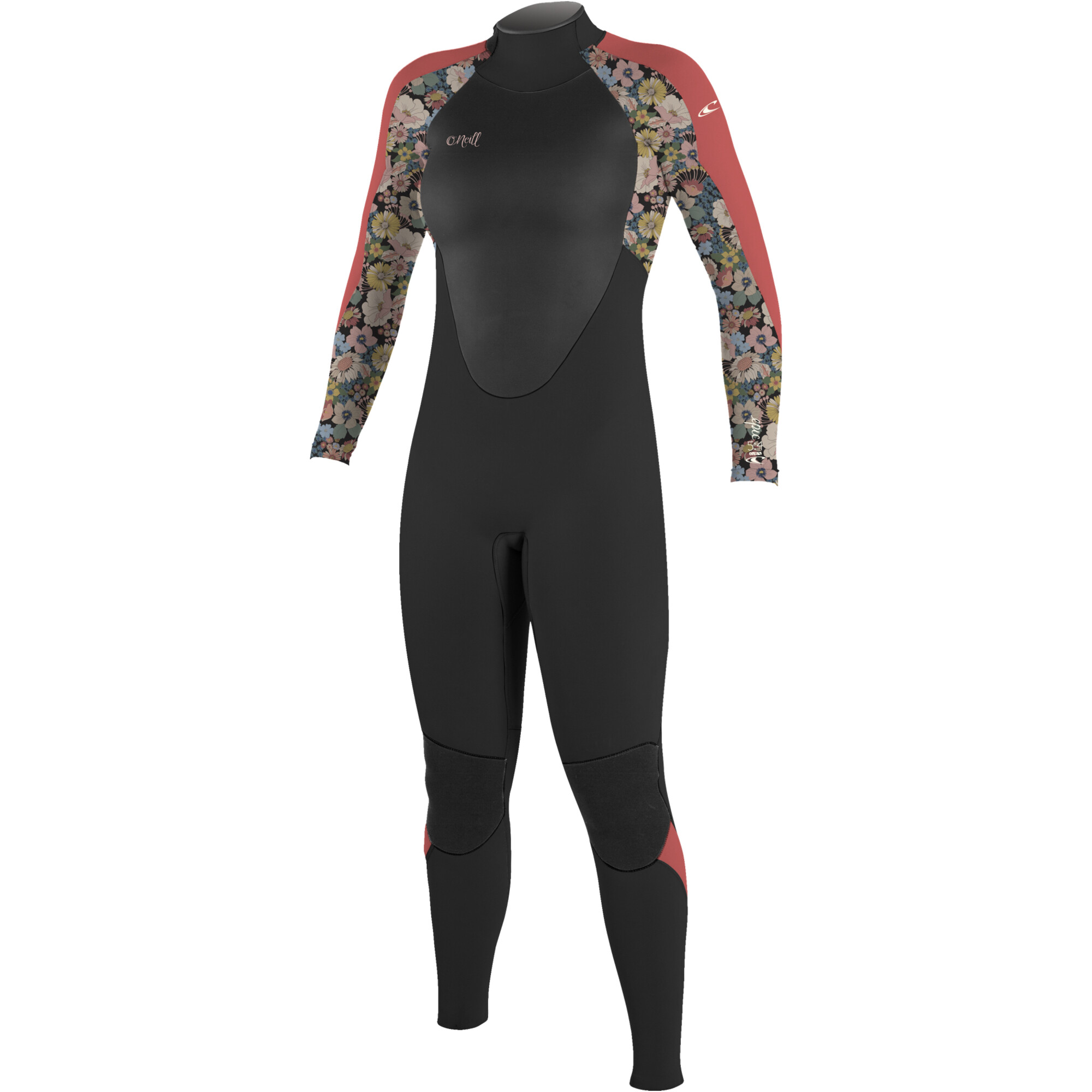 2024 O'Neill Girls Epic 5/4mm Back Zip Full Wetsuit 4219BG - Black ...