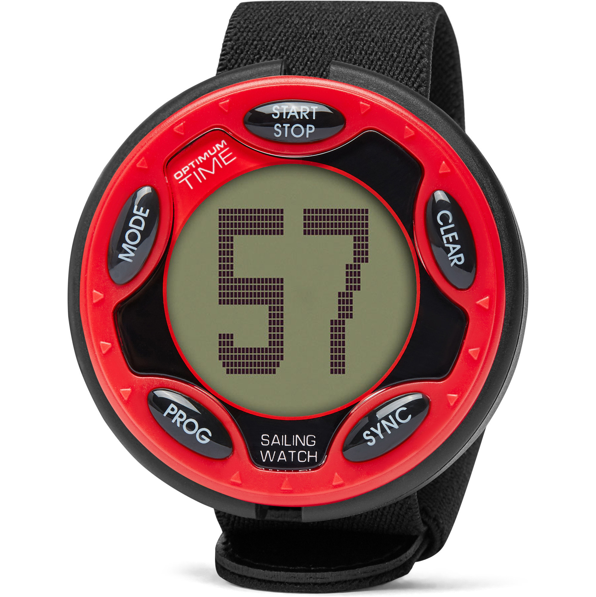 2025 Optimum Time Series 14 Rechargeable Sailing Watch OS145 - Red ...