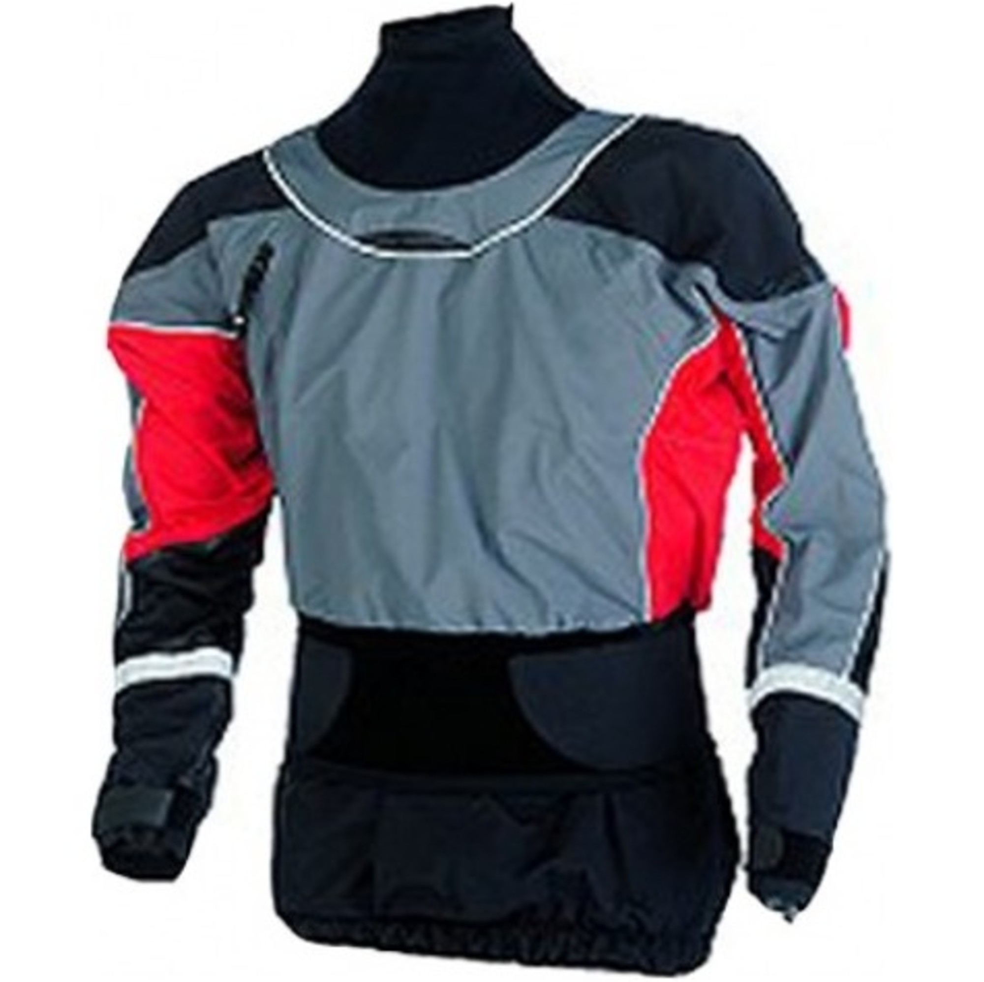 YAK Osprey Kayak Dry Cag in GREY/reddetail 6774 LAST ONE - Canoe ...