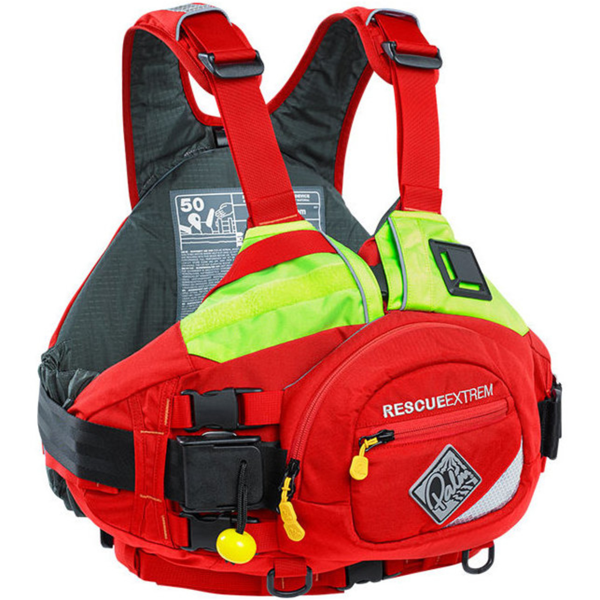 2024 Palm Equipment Rescue Extrem PFD Red 12135 - Canoe & Kayak ...