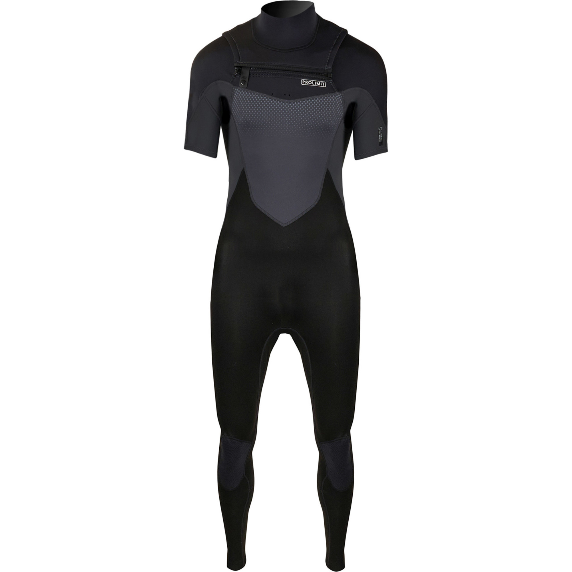2024 Prolimit Mens Fusion 3/2mm Free Zip Short Arm Wetsuit 16090 ...