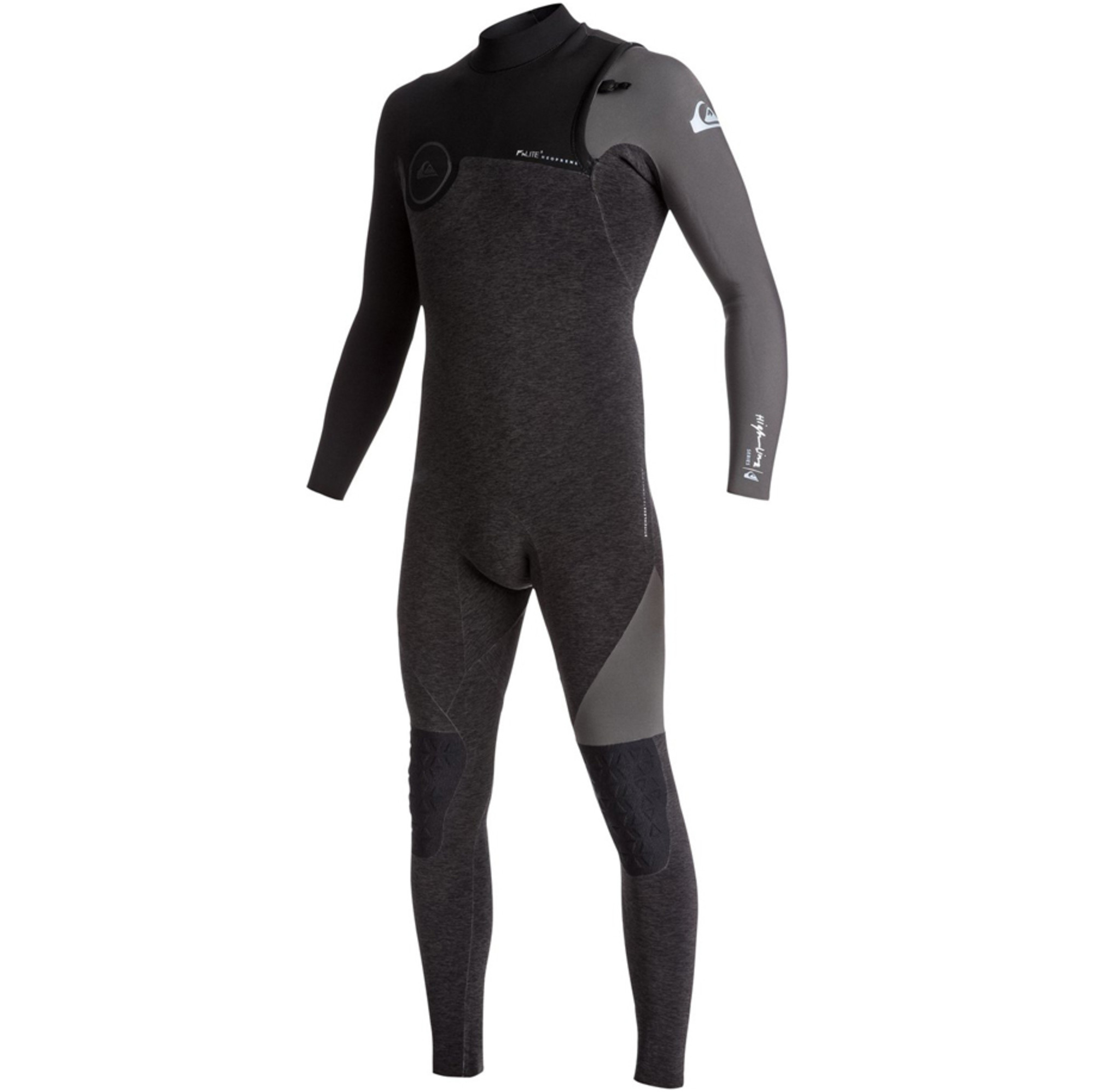 Quiksilver Highline Series 3/2mm Zipperless Wetsuit JET BLACK ...