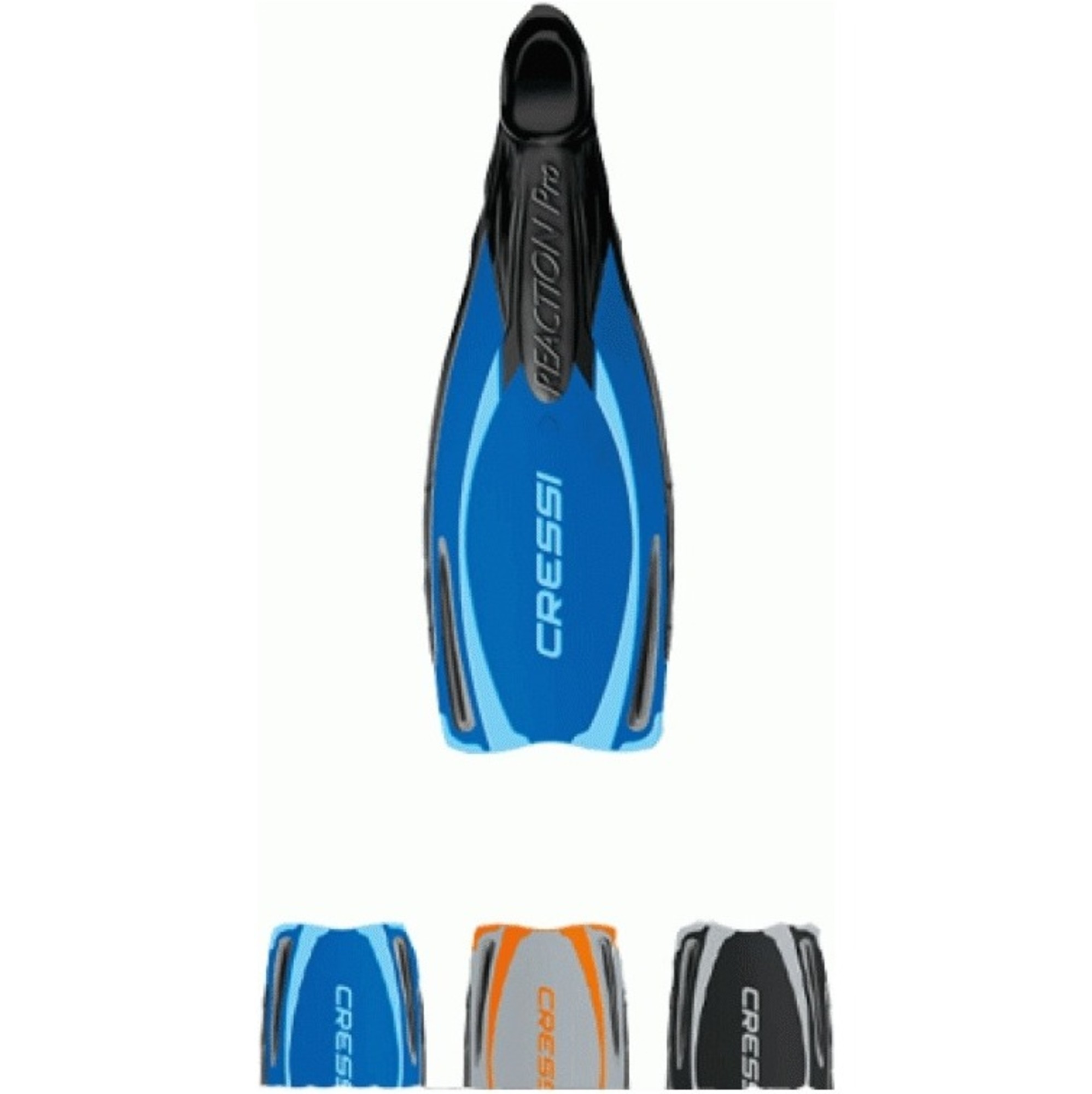 Cressi Reaction Pro Fins - Accessories - Essentials - Fins | Wetsuit Outlet