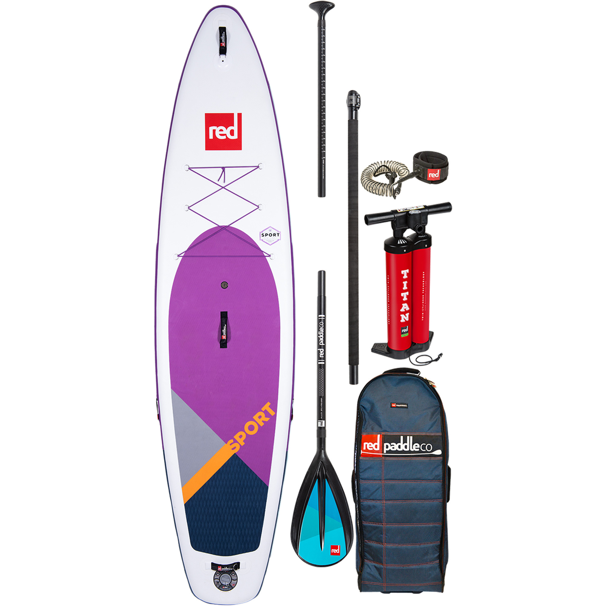 Red Paddle Co Sport MSL SE Purple 11'3 Inflatable Stand Up Paddle Board ...