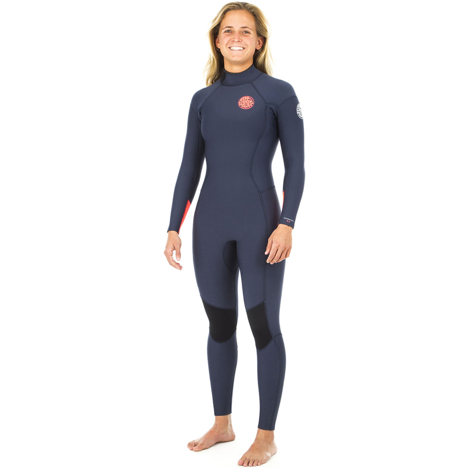 2019 Rip Curl Womens Dawn Patrol 3/2mm GBS Back Zip Wetsuit NAVY WSM8GW ...