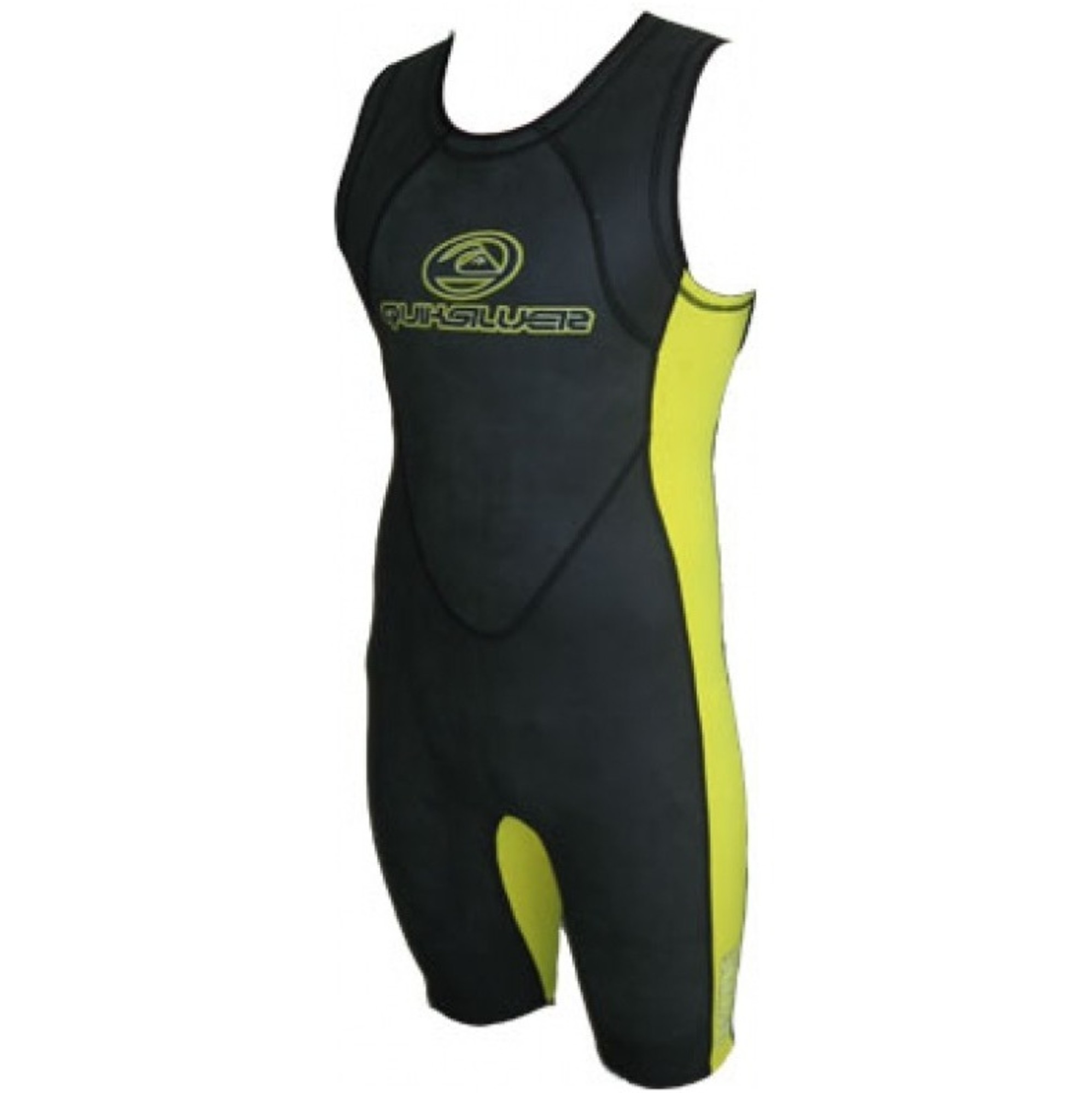 Quiksilver Syncro 2/1mm Short John Windsurf Wetsuit YELLOW M ONLY Last ...