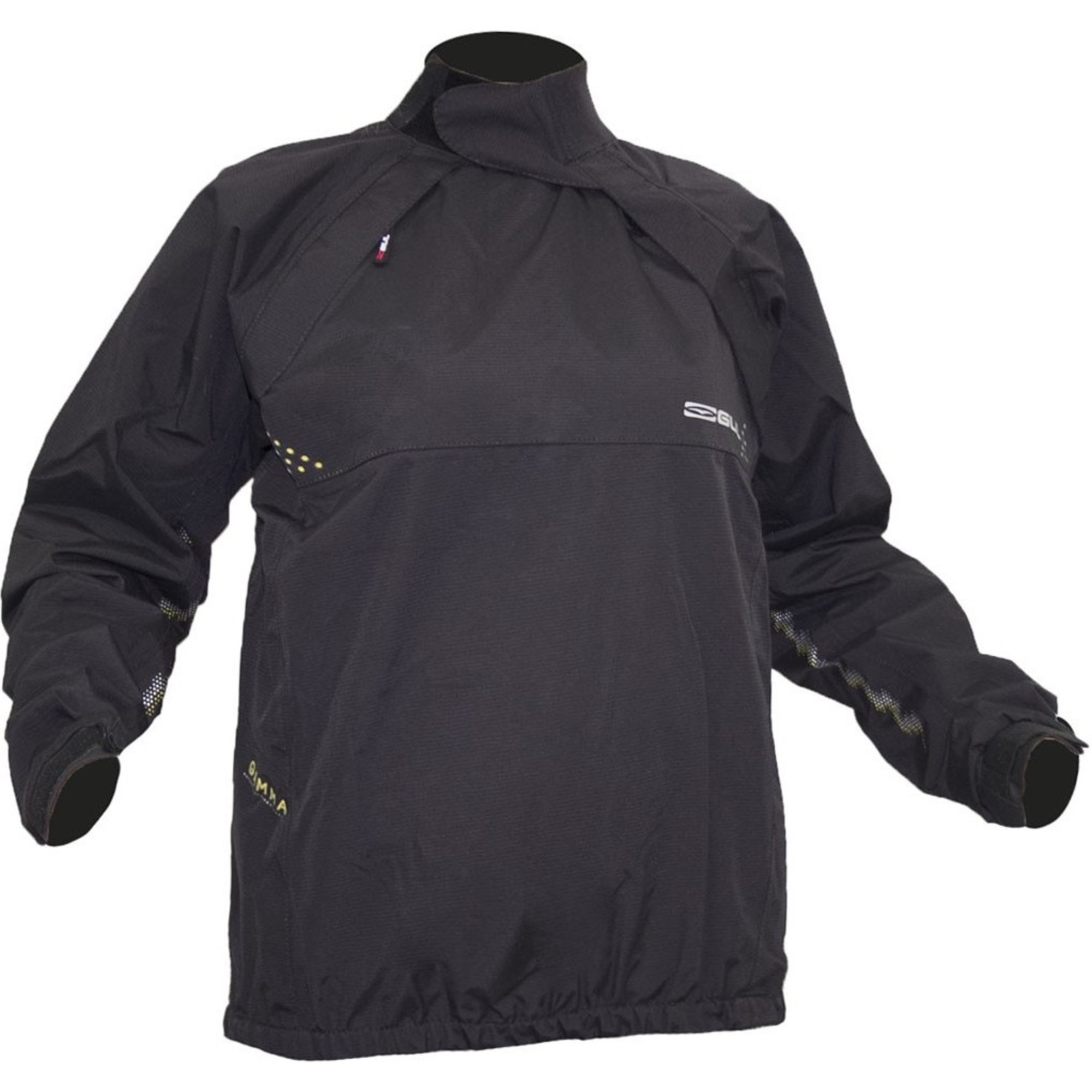 2020 Gul Junior Gamma Taped Spray Top Black ST0021-B5 - Sailing ...