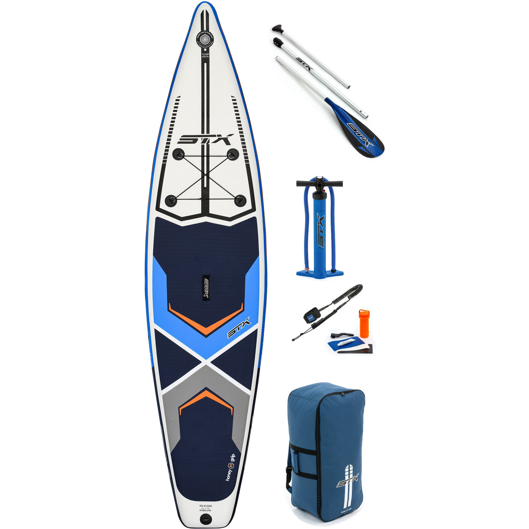 2020 STX 14'0 X 32 Touring Inflatable Stand Up Paddle Board Paddle Bag ...