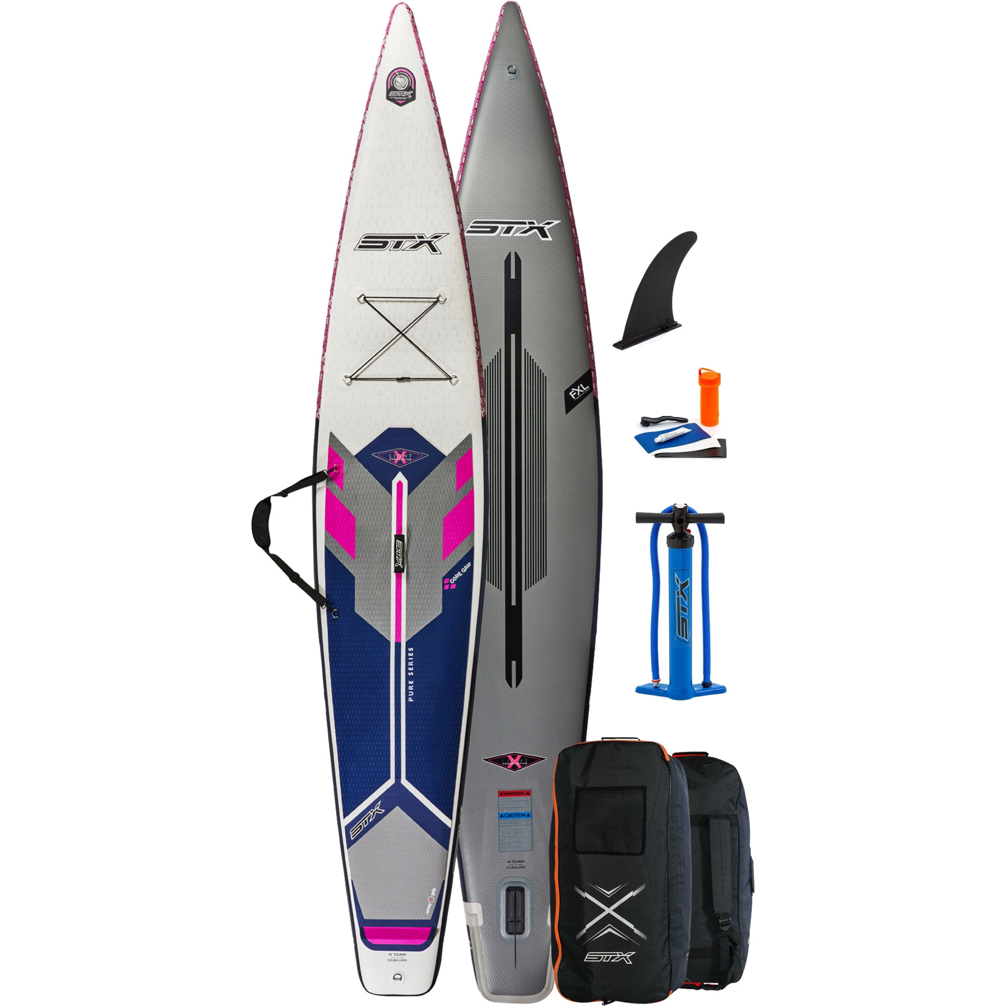 2021 STX Touring Pure 14'0 Inflatable Stand Up Paddle Board Package ...
