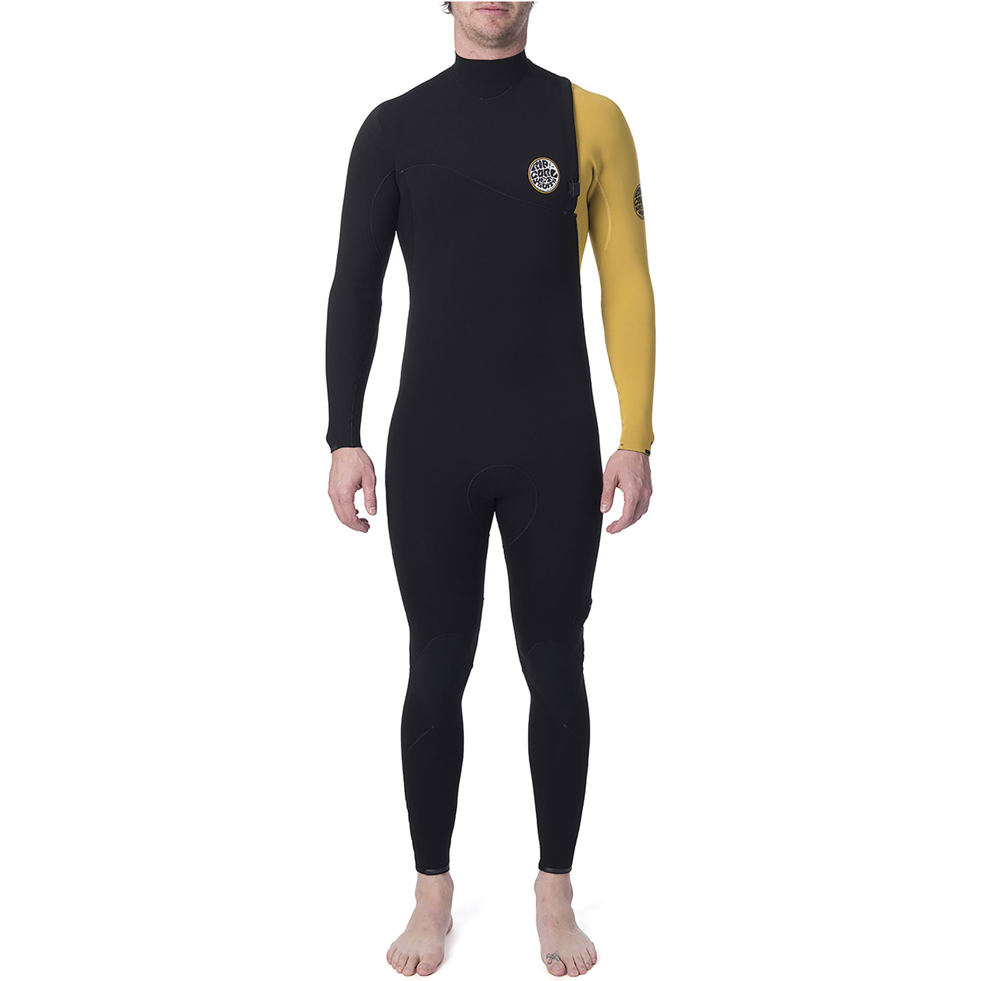 2020 Rip Curl Mens E-Bomb Pro 3/2mm Zipperless Wetsuit Yellow WSM8RE ...