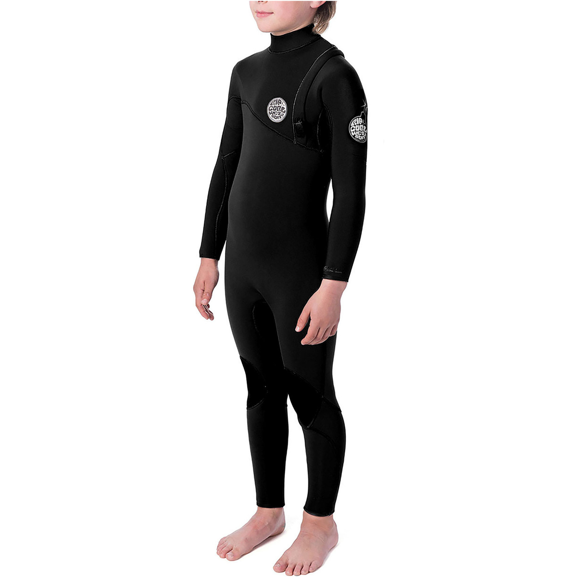 2020 Rip Curl Junior Flashbomb 5/3mm Zipperless Wetsuit Black WSM9XB ...