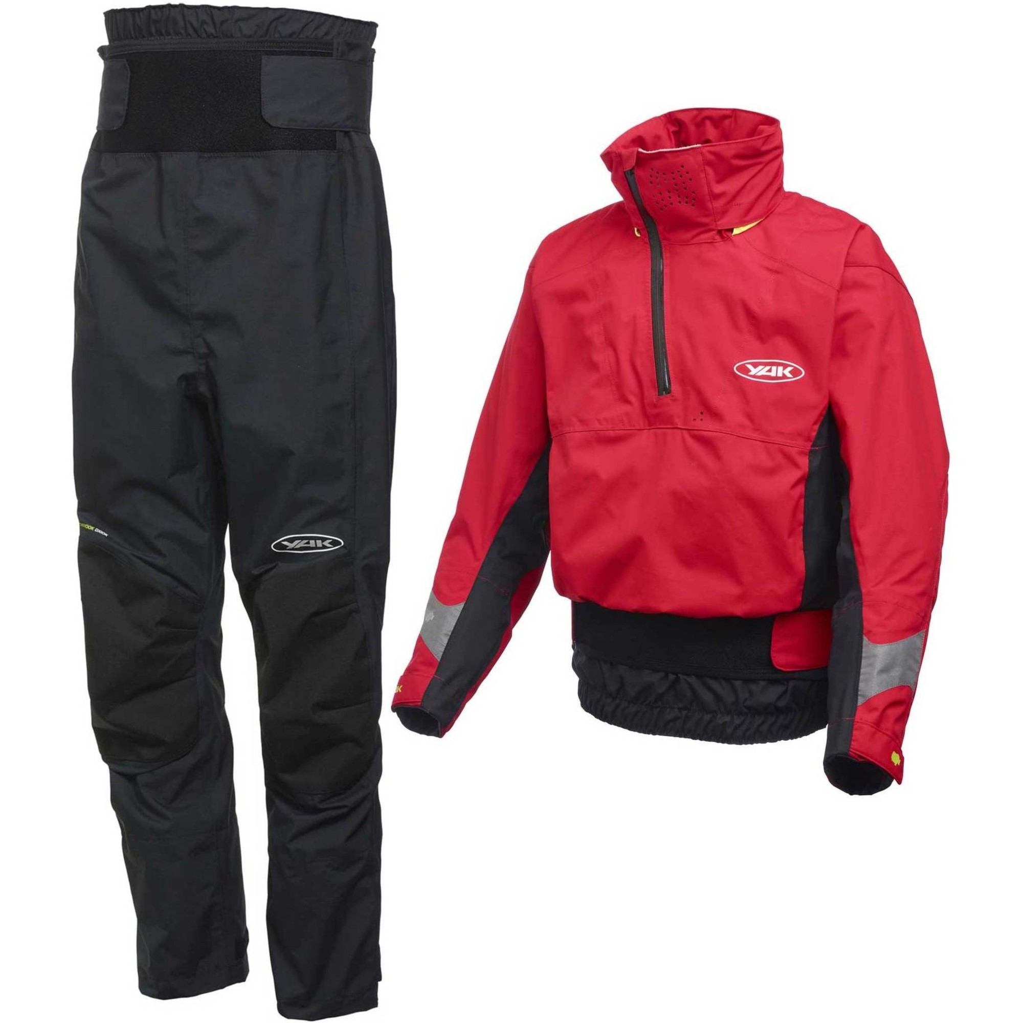 2022 Yak Apolo Kayak Touring Cag & Chinook Trouser Combi Set - Red ...