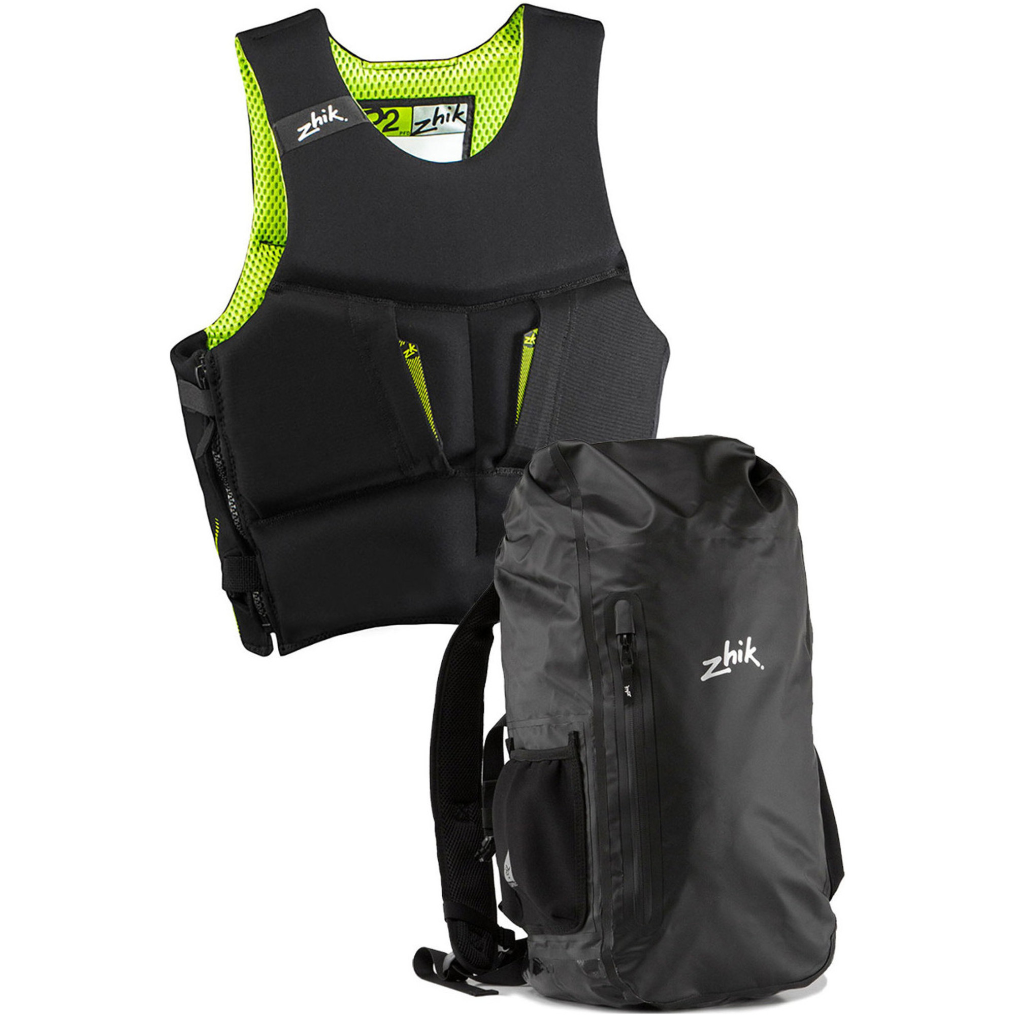 2025 Zhik Low Profile 50N P2 Buoyancy Aid & Waterproof Dry Backpack ...