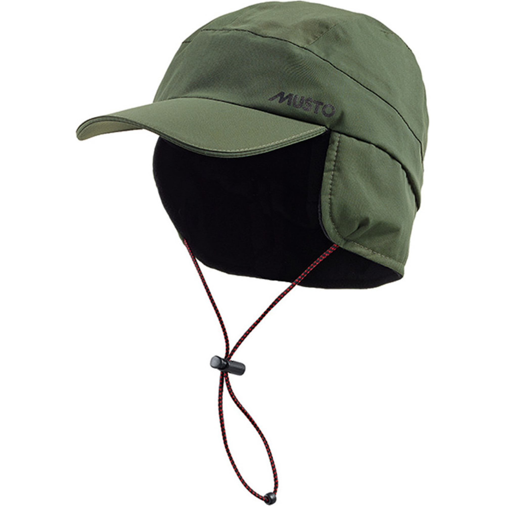 Musto Waterproof Fleece Lined Cap Dark Moss AE0080 - Sailing ...