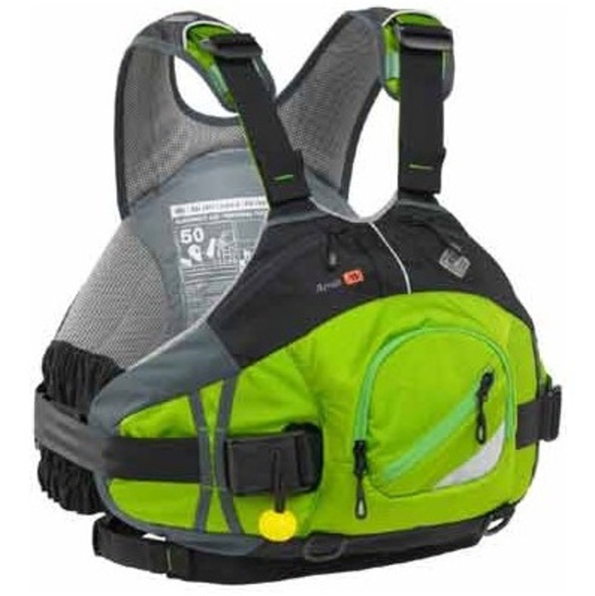Palm AMP Buoyancy Aid Lime/Jet Grey BA150 - Canoe & Kayak - Buoyancy ...