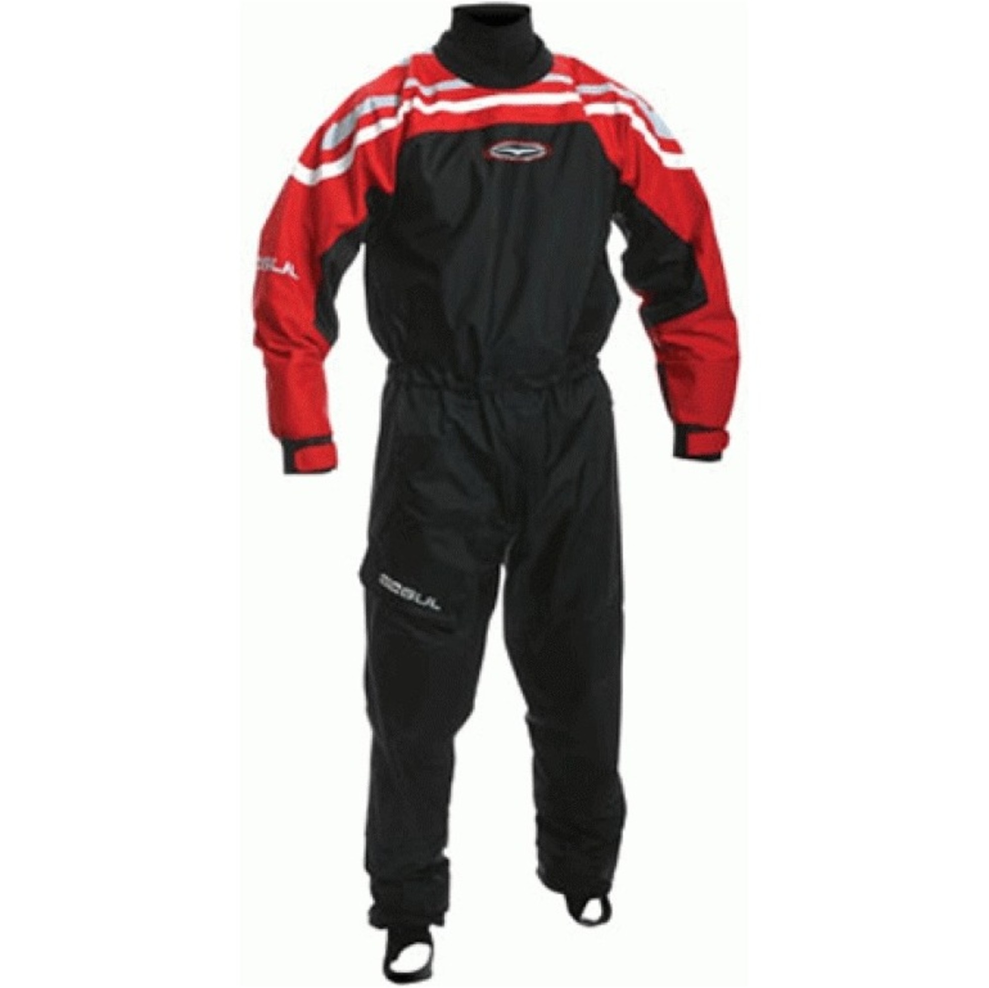 Gul Enforcer Back Zip Drysuit Kitesurf Waterski FREE UNDER FLEECE LARGE ...