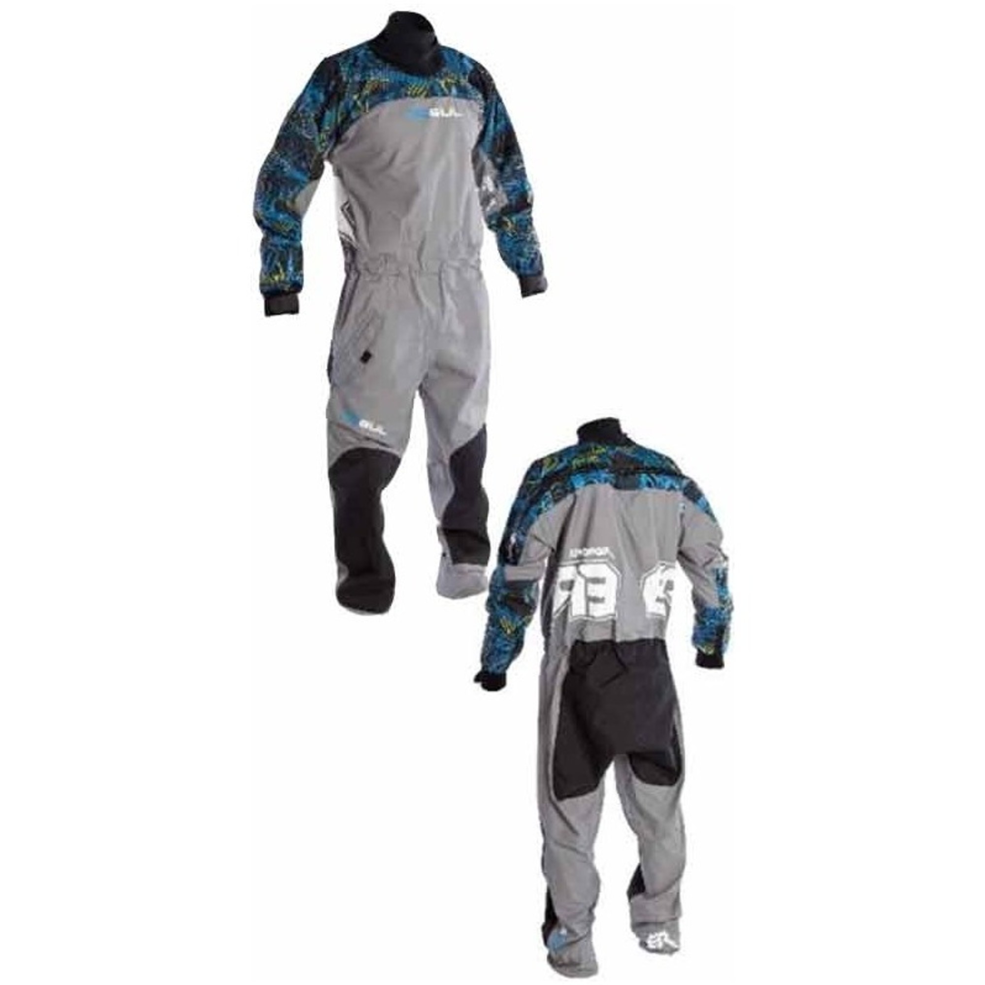 Gul Enforcer Drysuit Light Grey/Black SK0008 NEW FREE UNDERFLEECE ...