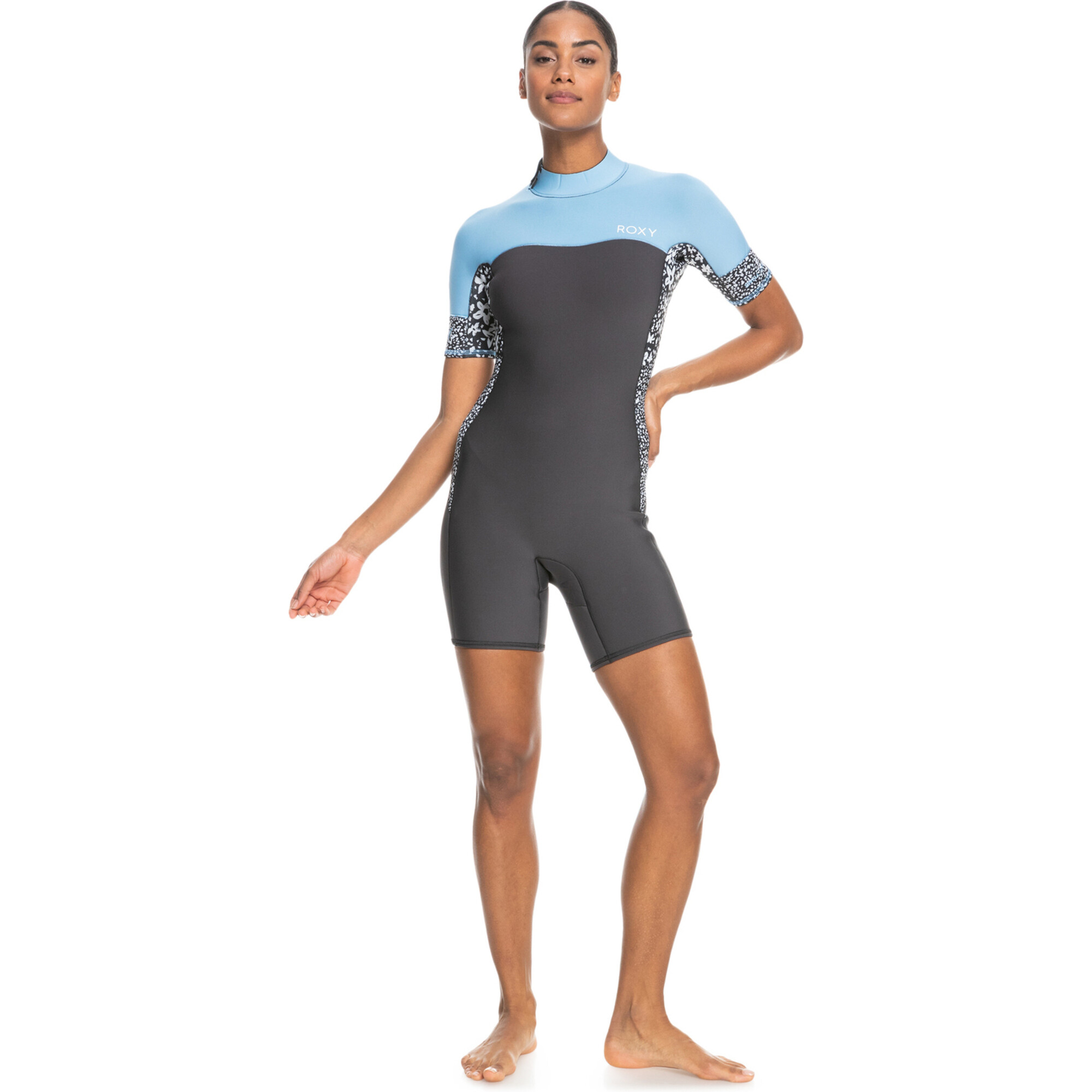 2024 Roxy Womens Swell Series 2mm Back Zip Shorty Wetsuit ERJW503027 ...