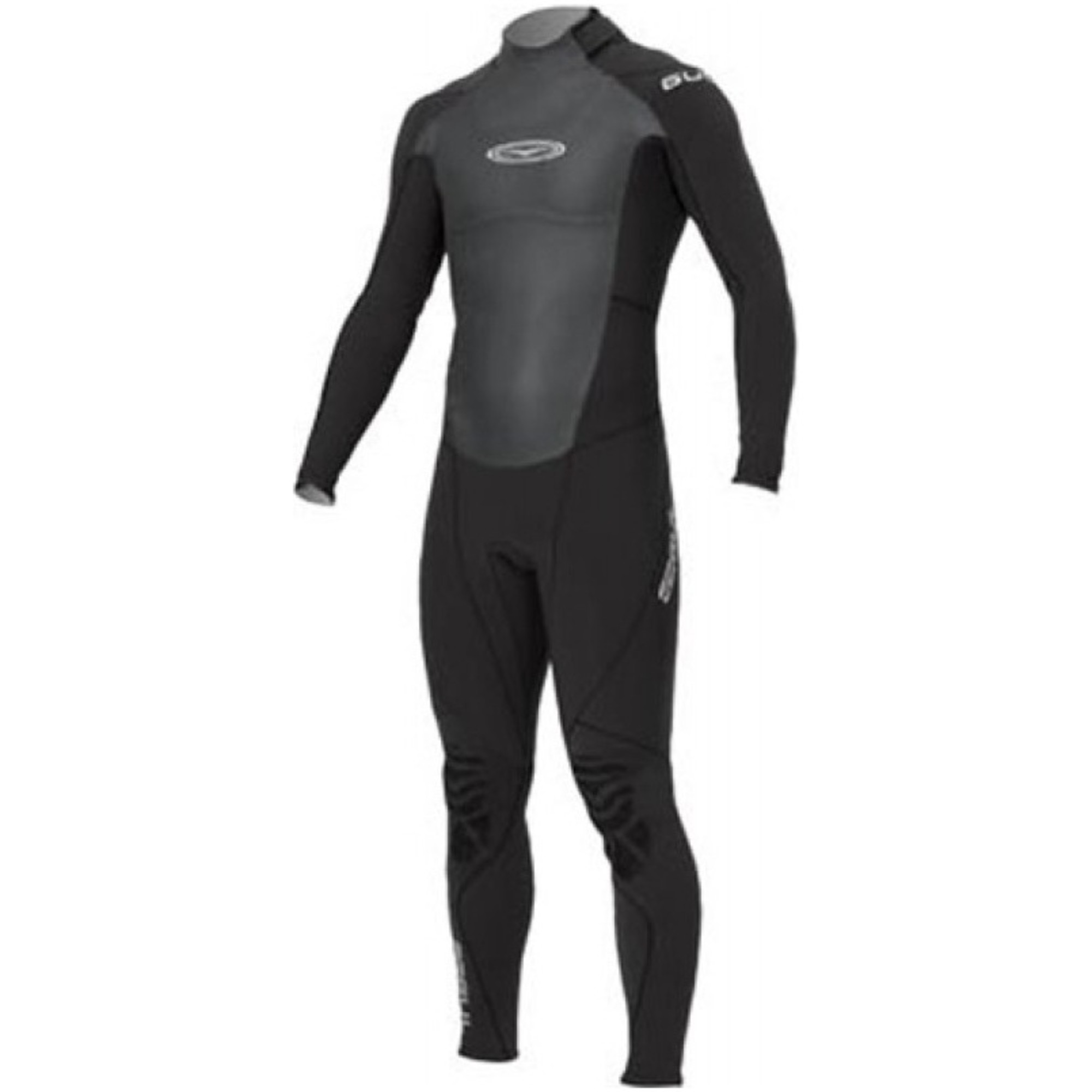 Gul FLEXOR 3/2 Mens Windsurf Wetsuit in BLACK / WHITE DETAIL FX1201 ...