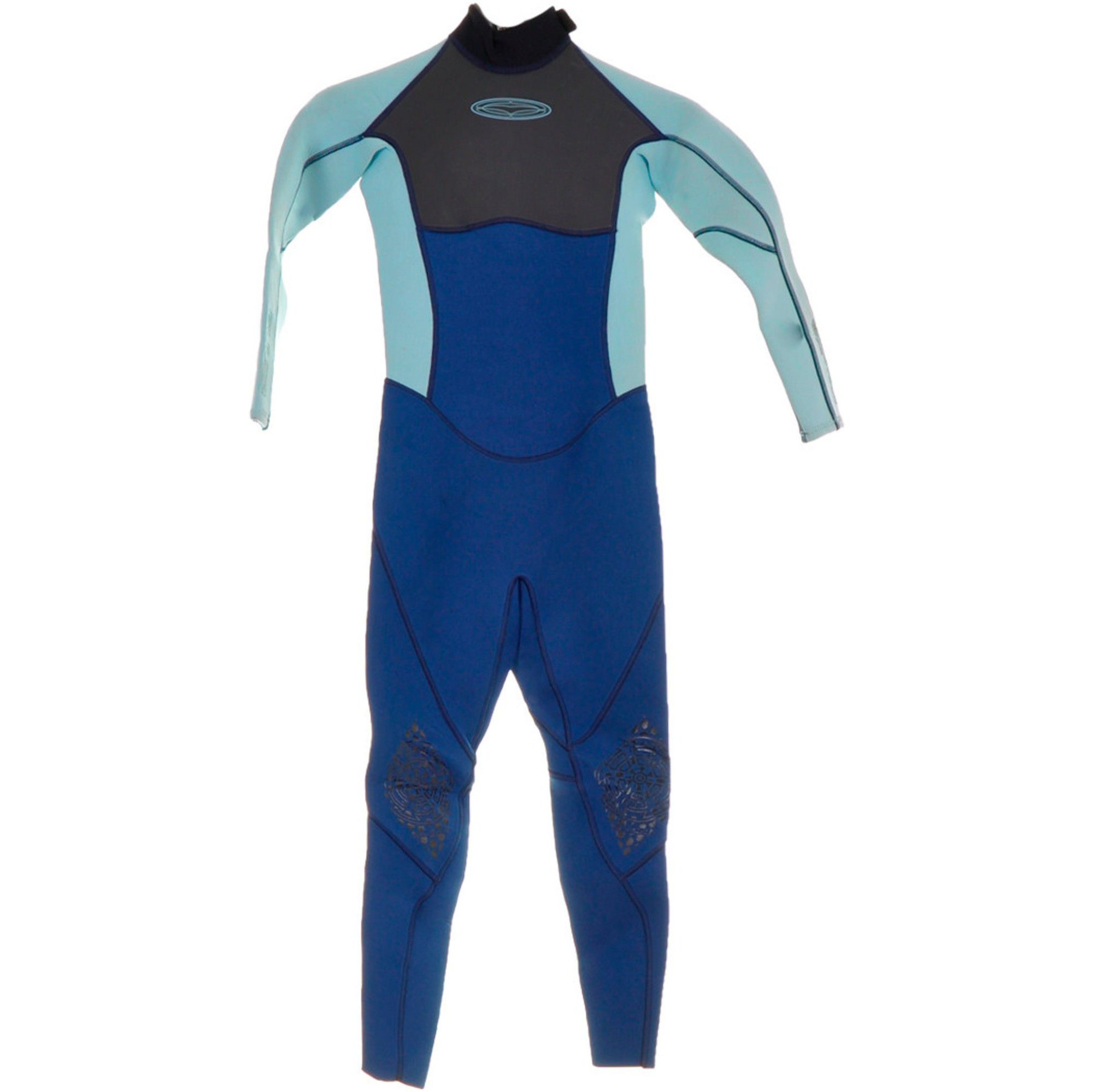 Gul Junior Contour 3/2mm Wetsuit in BLUE/LIGHT BLUE - 2ND | Wetsuit Outlet