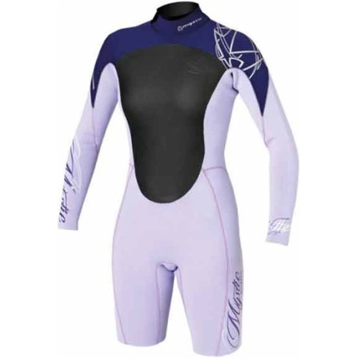 Mystic Hypnotize 4/3 Ladies GBS Sealed Seam L/S Shorty PURPLE ...