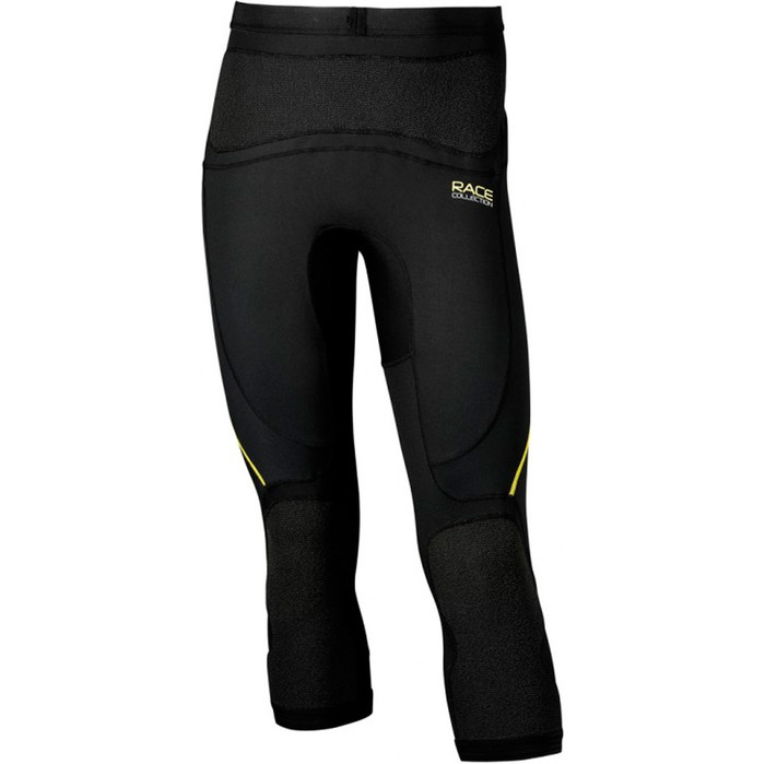 Gill Race Lycra Stretch 3/4 Tights in Black RC011 - Sailing - Sailing ...