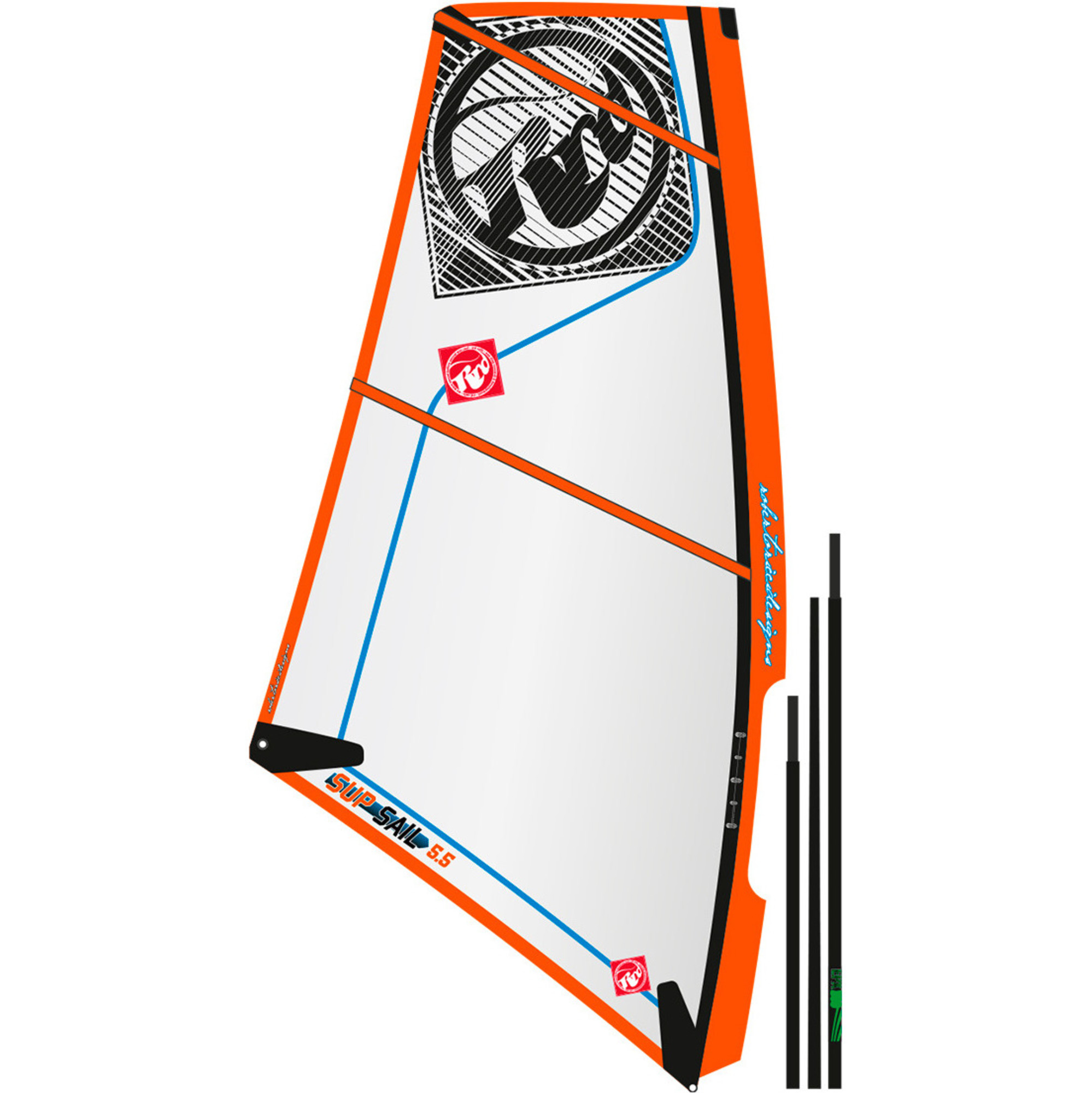 2016 RRD Stand Up Paddle Board SAIL & RIG - Complete Kit - 5 5M ...