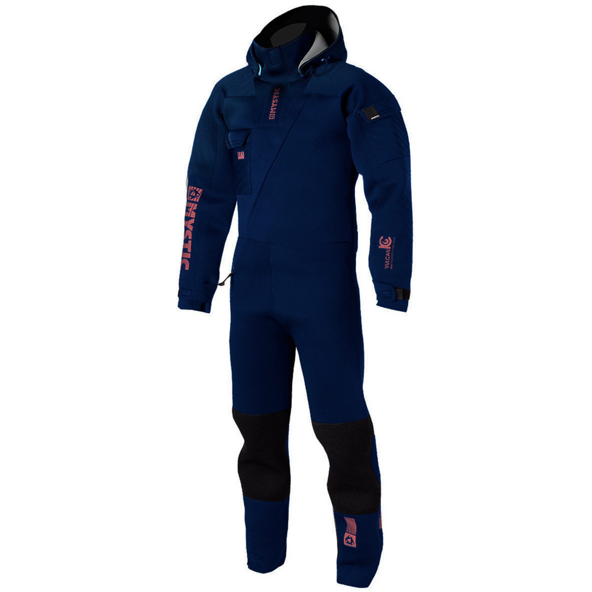 Mystic Vulcanic 4mm Neoprene Front Zip Drysuit NAVY 140005 - Drysuits ...