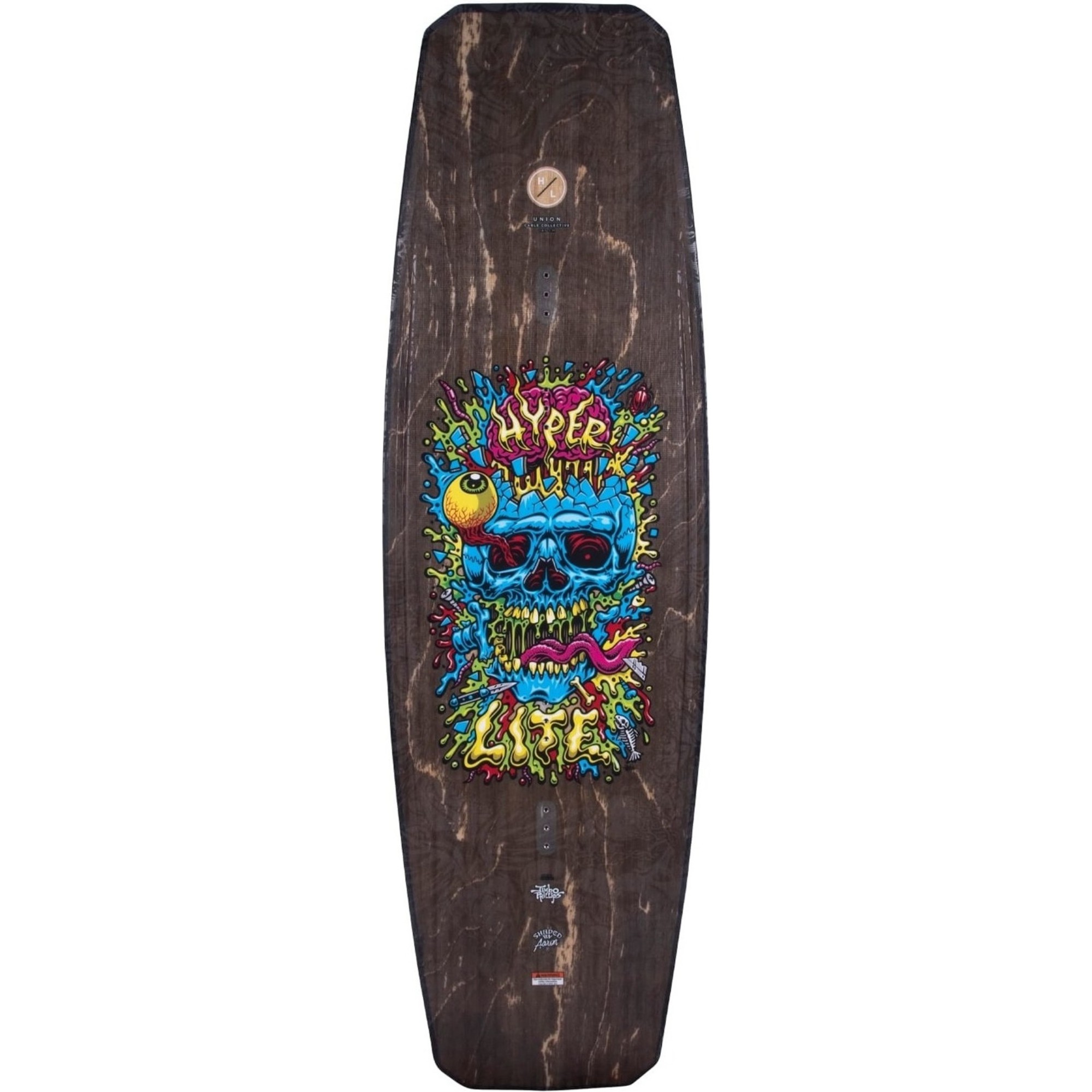 2022 Hyperlite Union Wakeboard 22231010 - Brown / Blue - Boardsports ...