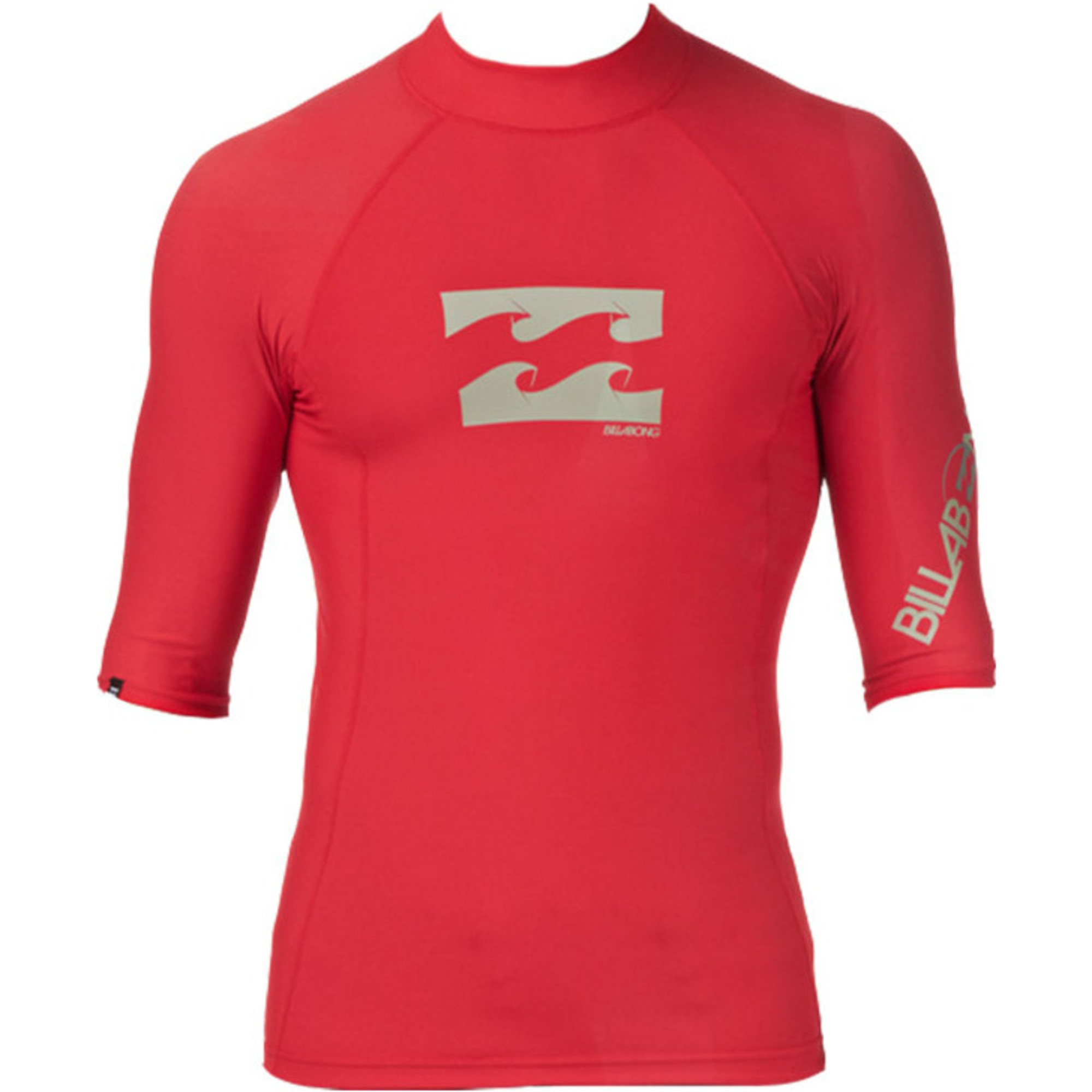 2014 Billabong Wrap Short Sleeved Rash Vest Red P4MY01 - Wetsuits ...