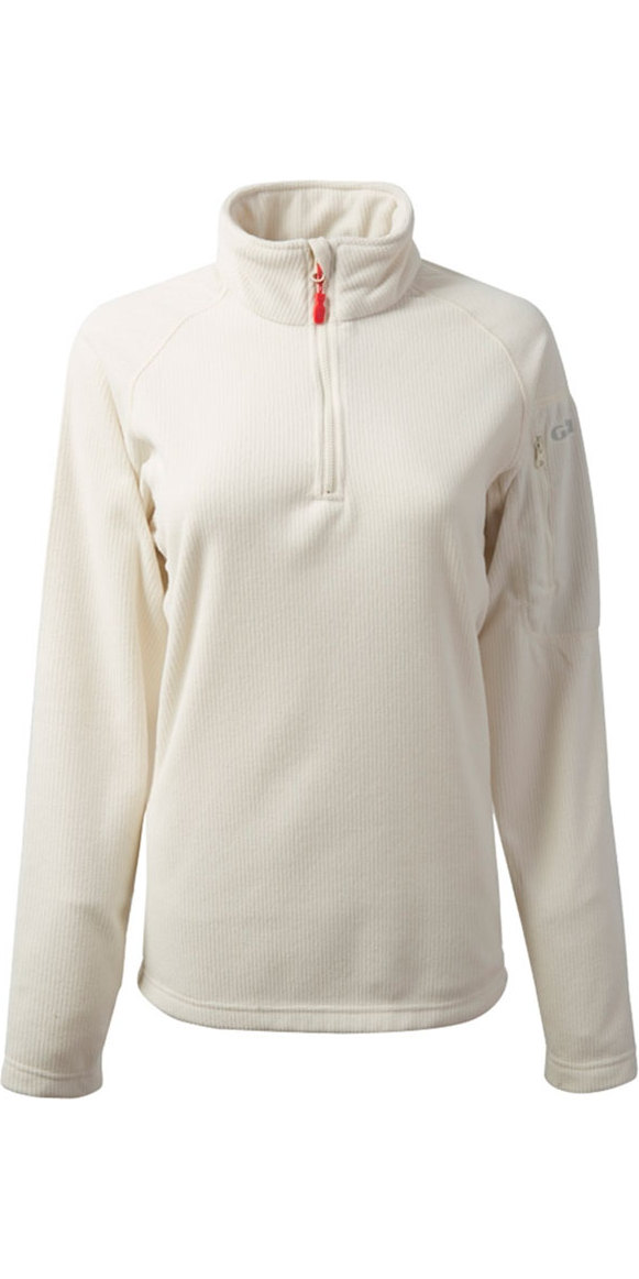 Gill Womens Thermogrid Zip Neck Fleece Oatmeal 1370W - Sailing ...