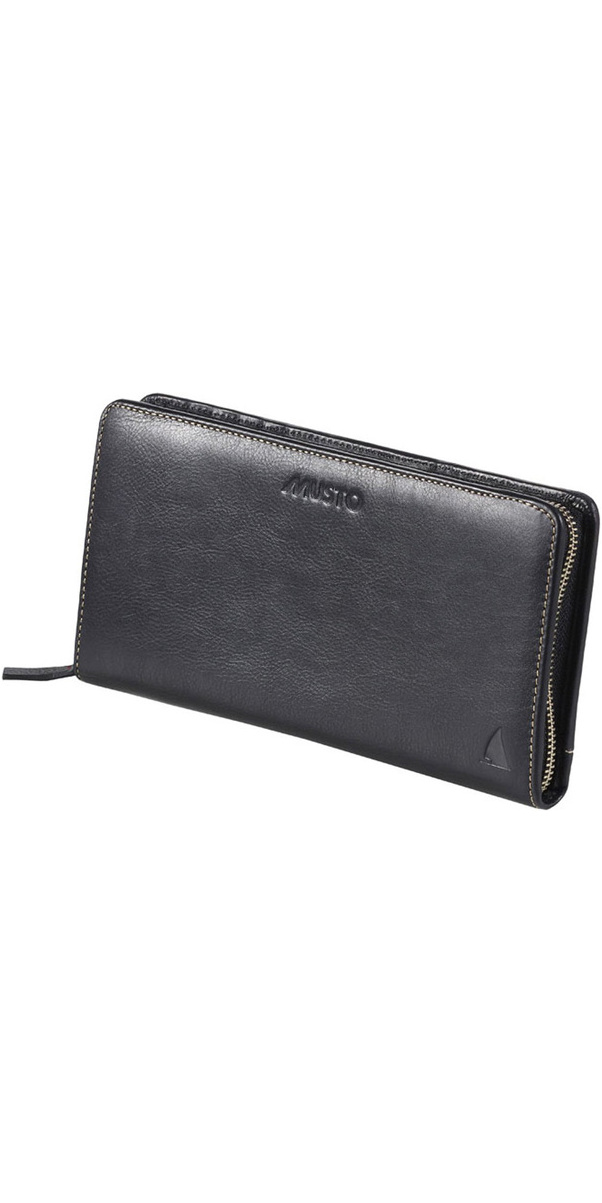 Musto Evolution Leather Travel Wallet BLACK AE0800 - Accessories ...