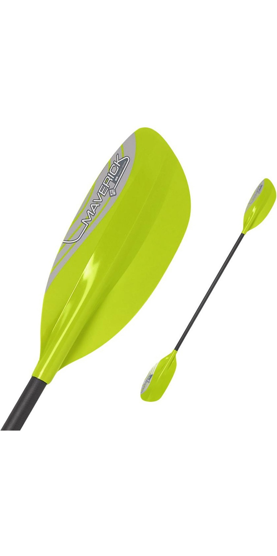 2021 Palm Maverick G5 White Water Kayak Paddle LIME 200cm 10526 - Canoe ...