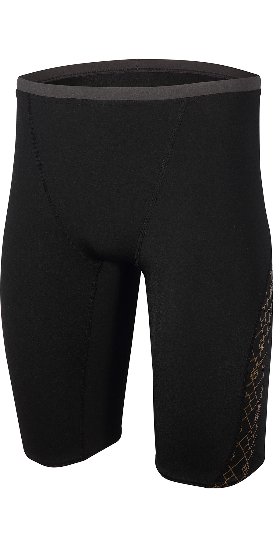 2024 Zone3 Mens Iconic Jammers SW20MIJA - Black / Grey / Gold ...