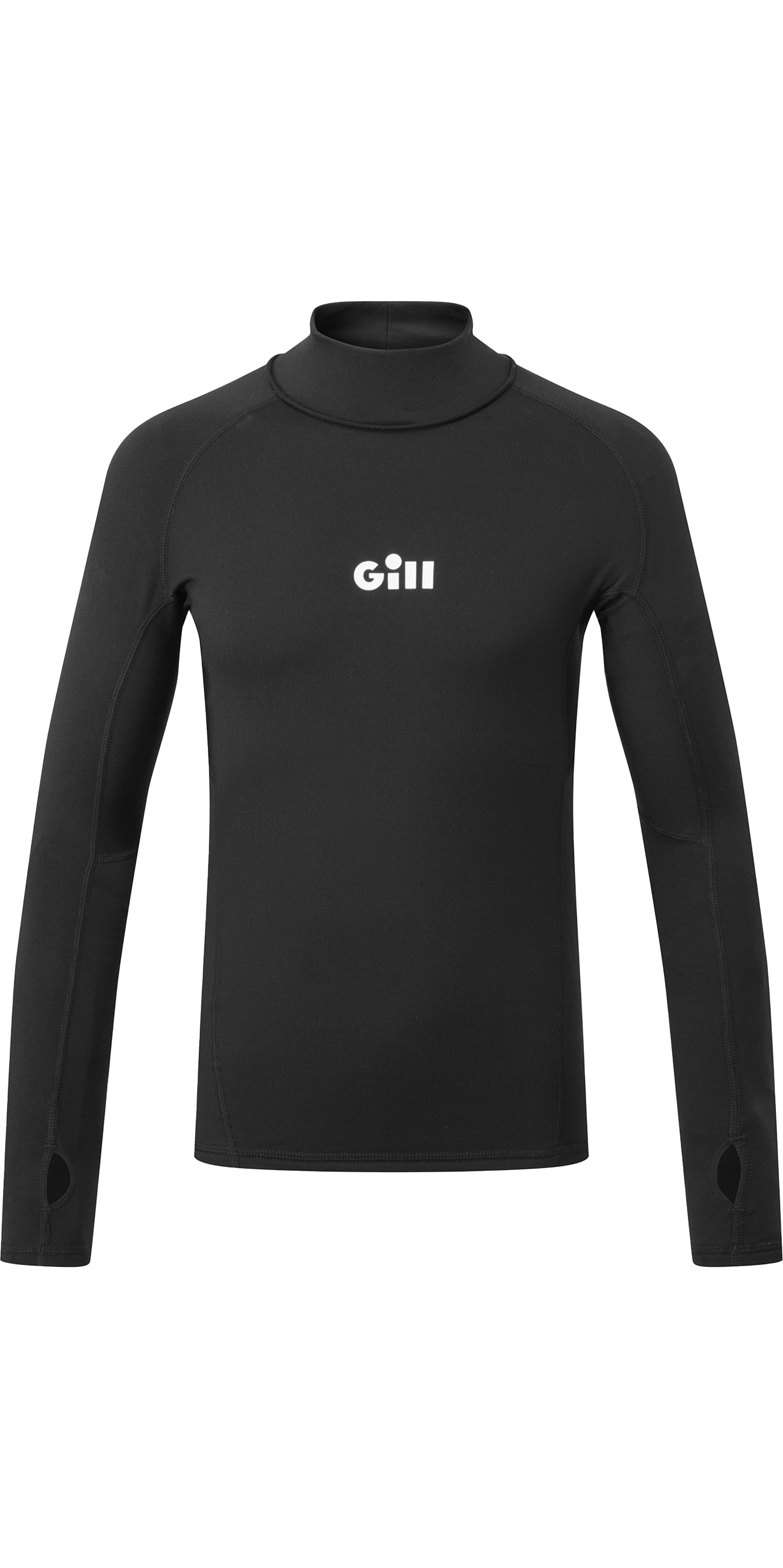 2022 Gill Junior Hydrophobe Thermal Top 5030J - Black - Thermal Tops ...