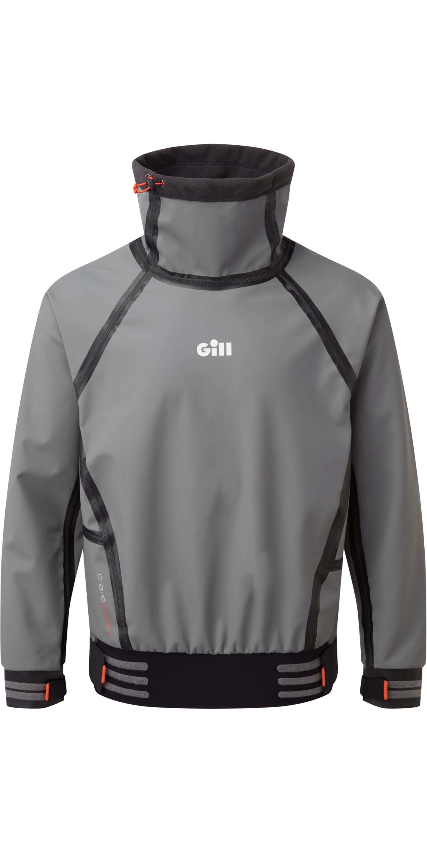 2023 Gill Mens ThermoSheild Wetsuit Top 4367 - Steel Grey - Wetsuit ...