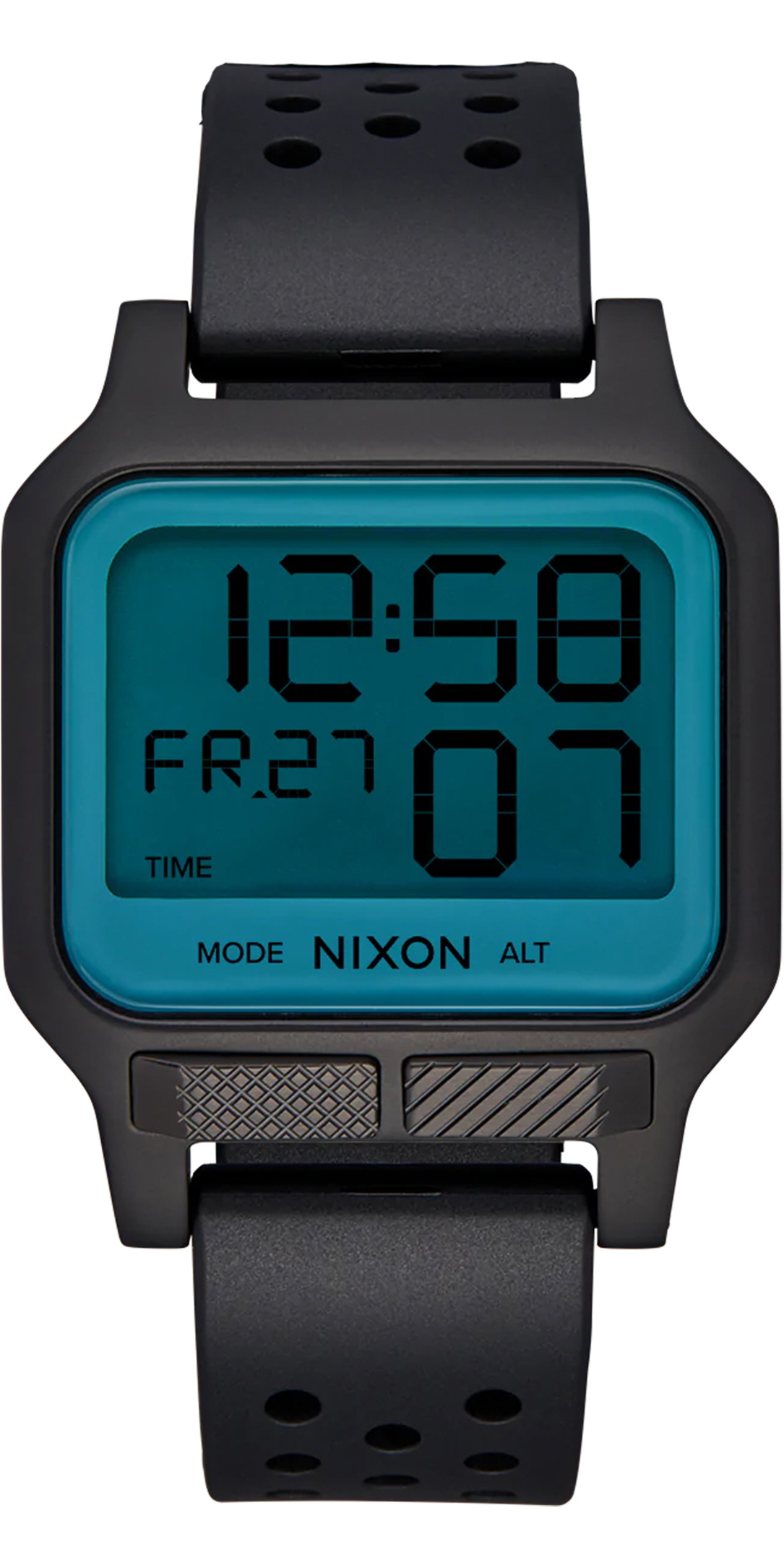 2022 Nixon Heat Surf Watch A1320 - Black / Aqua Positive - Accessories ...