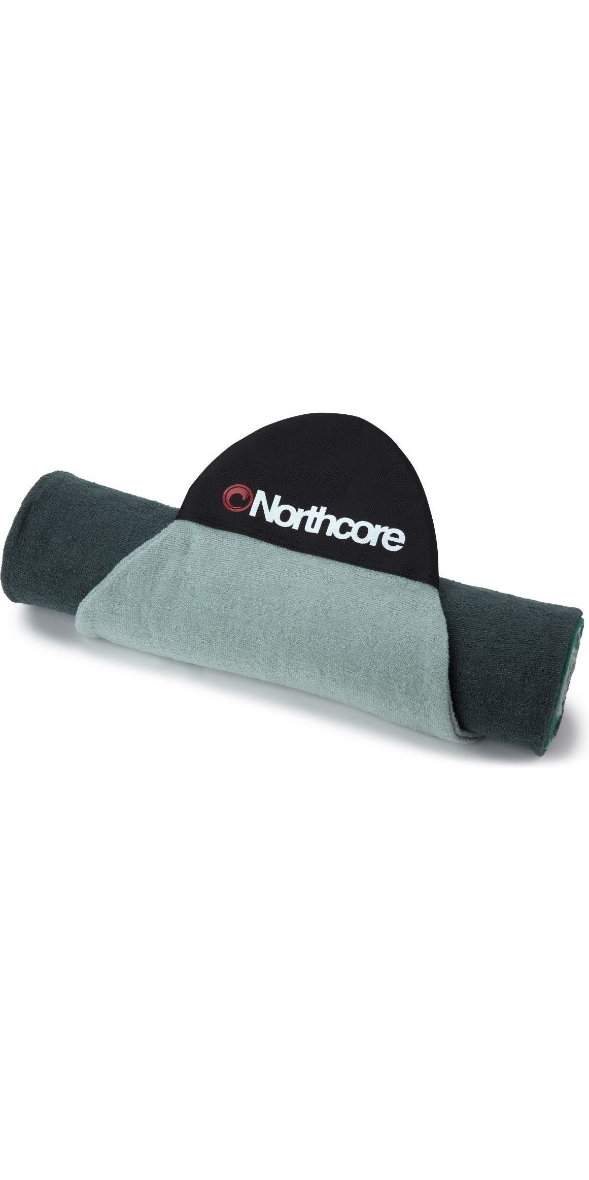 2025 Northcore Retro Stripe 7'6 Mini-Mal Surfboard Sock NOCO41B - Grey ...