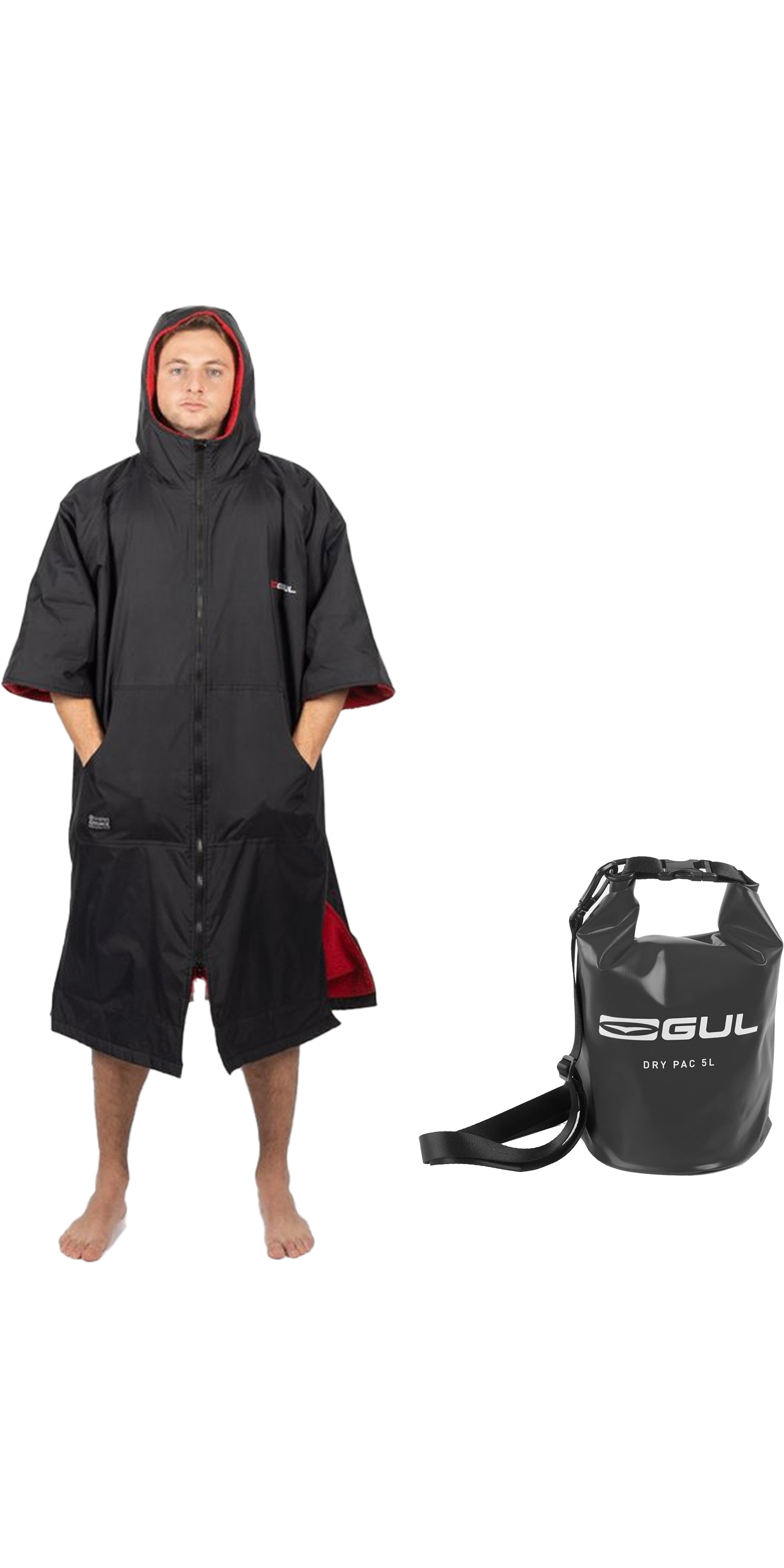 2025 GUL Evorobe Hooded Changing Robe & Gul 5L Heavy Duty Dry Bag ...