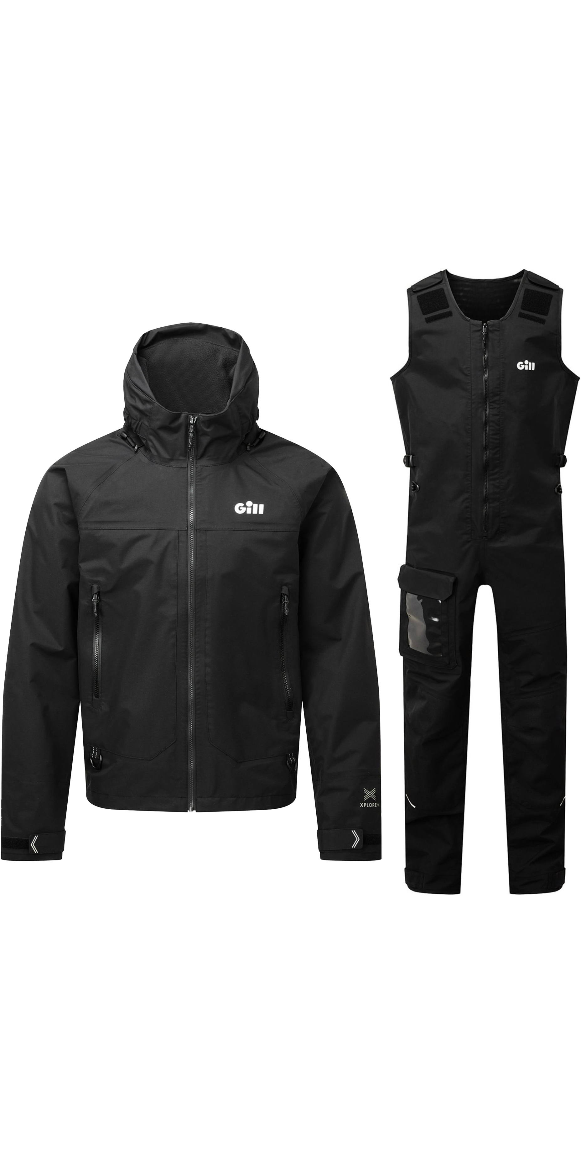 Gill Verso Inshore Racing Jacket & Trouser Combi Set V101JV101T - Black ...