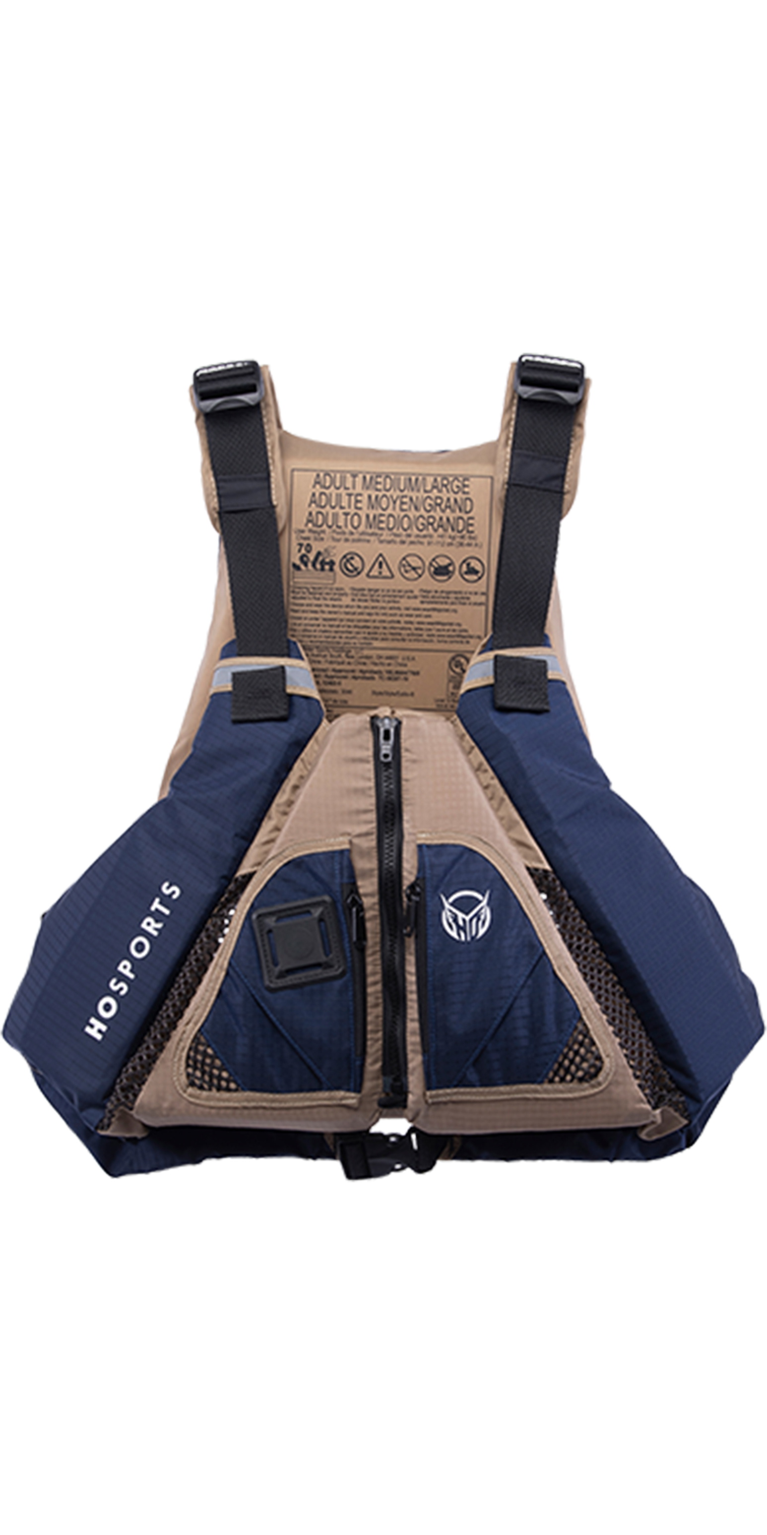 2024 HO Sports Atlas Nylon Paddle Vest Buoyancy Aid HA-VEST-ATL-TAN ...