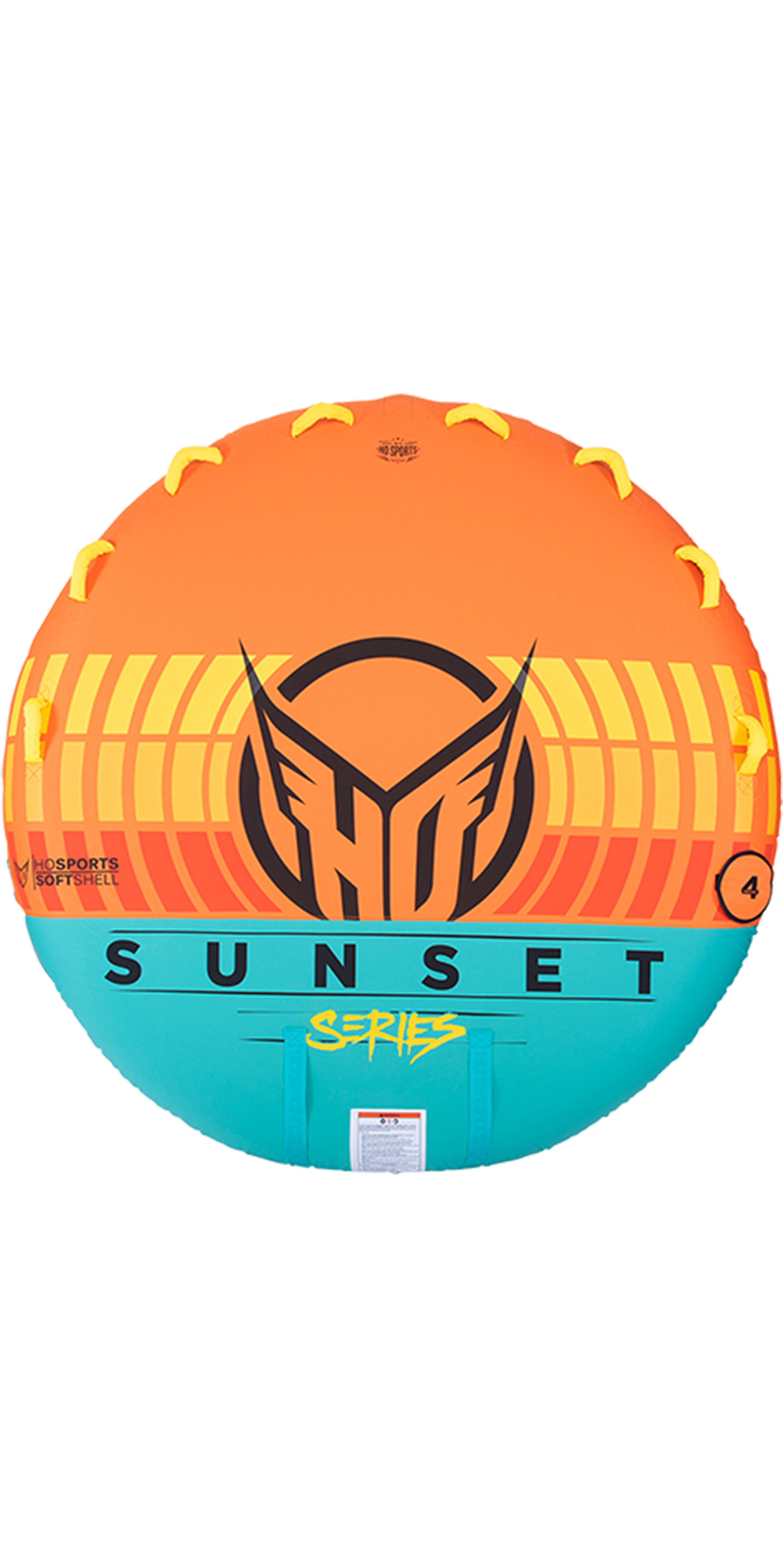 2024 Hyperlite Sunset 4 Person Tube Towable HA-TU-SUN4-22 - Orange ...
