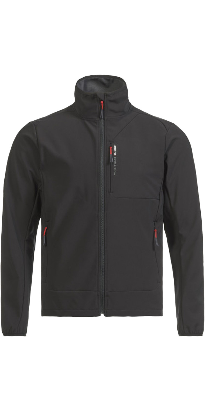 2023 Musto Mens Evolution Softshell Zip Jacket 82340 - Black - Sailing ...