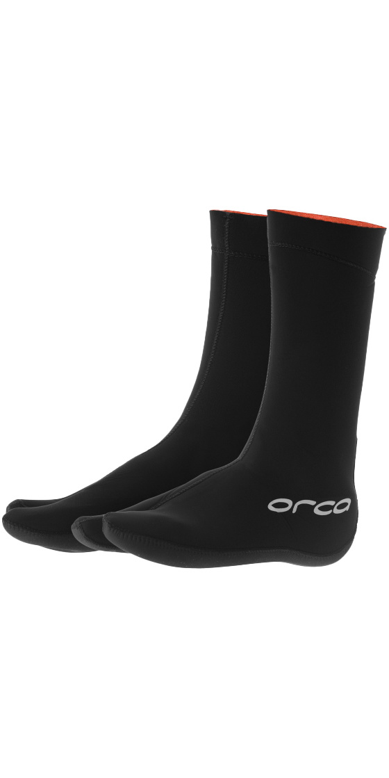 2025 Orca Hydro Swim Neoprene Booties MA46 - Black - Wetsuits ...