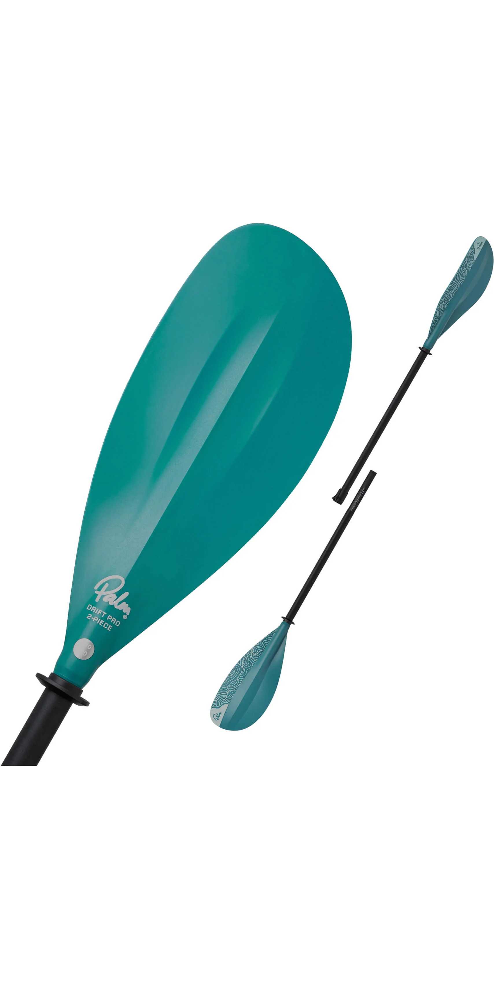 2025 Palm Drift Pro 2-Piece Paddle 13498-326 - Teal - Canoe & Kayak ...