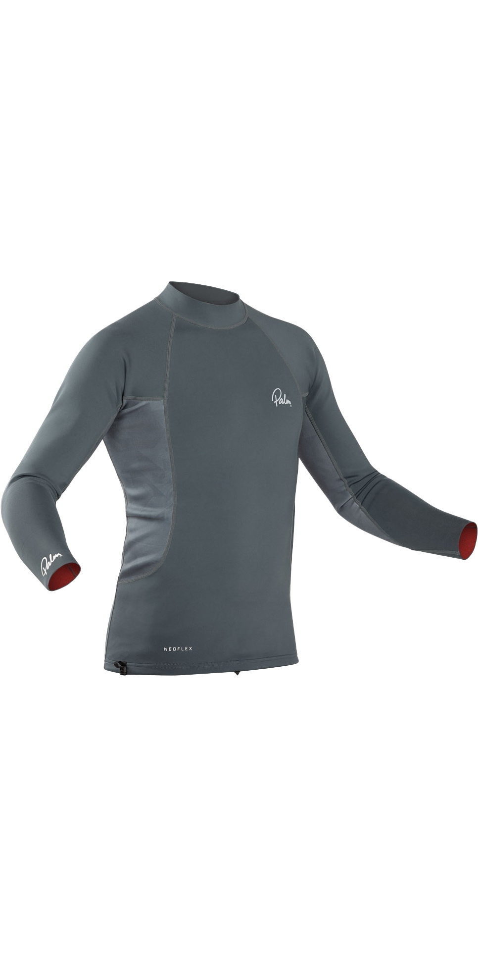 2025 Palm Mens NeoFlex Neoprene Long Sleeve Top 12795 - Jet Grey ...